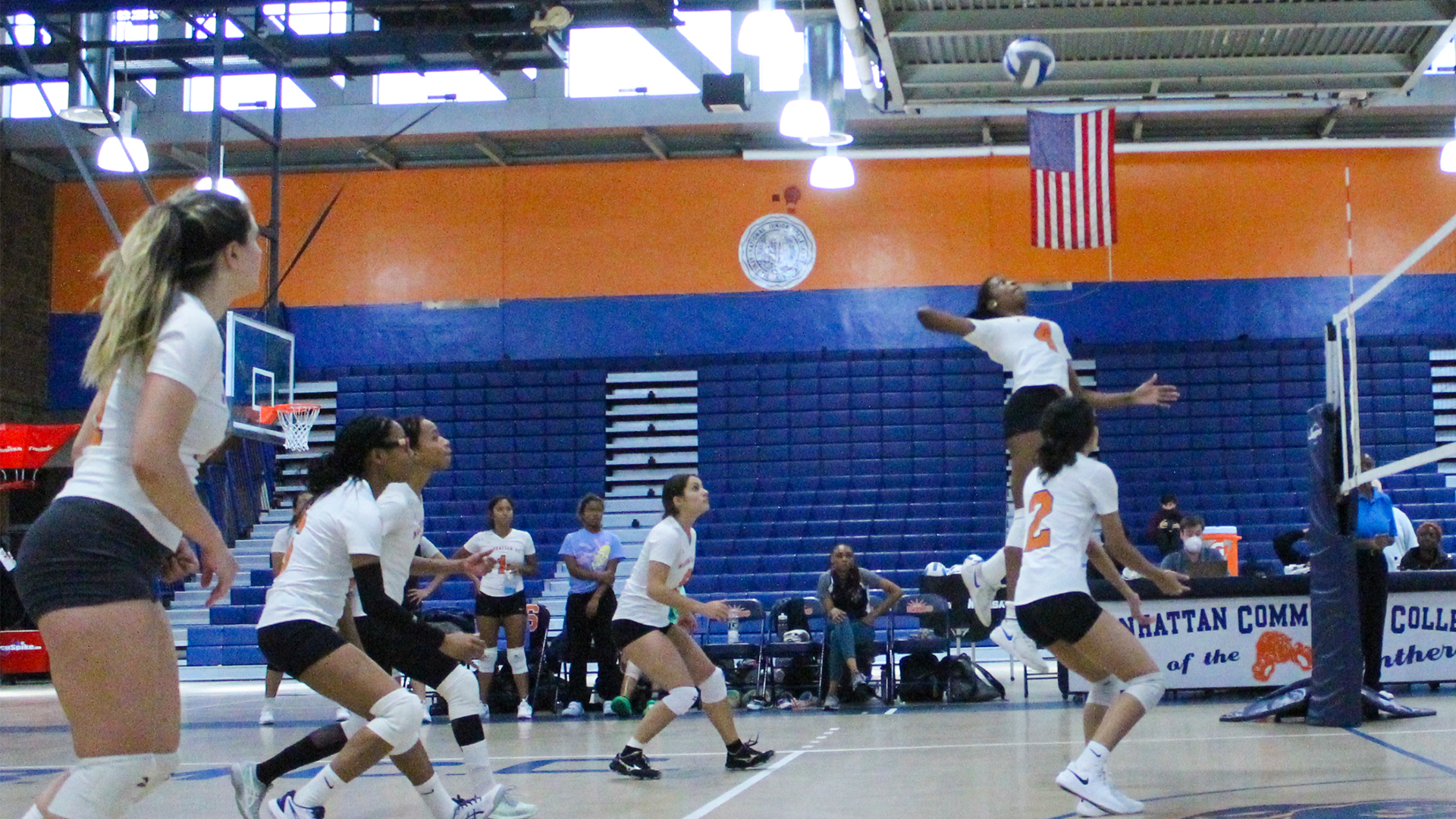 BMCC Women's Volleyball Makes A Statement! Panthers Defeat Tigers In ...