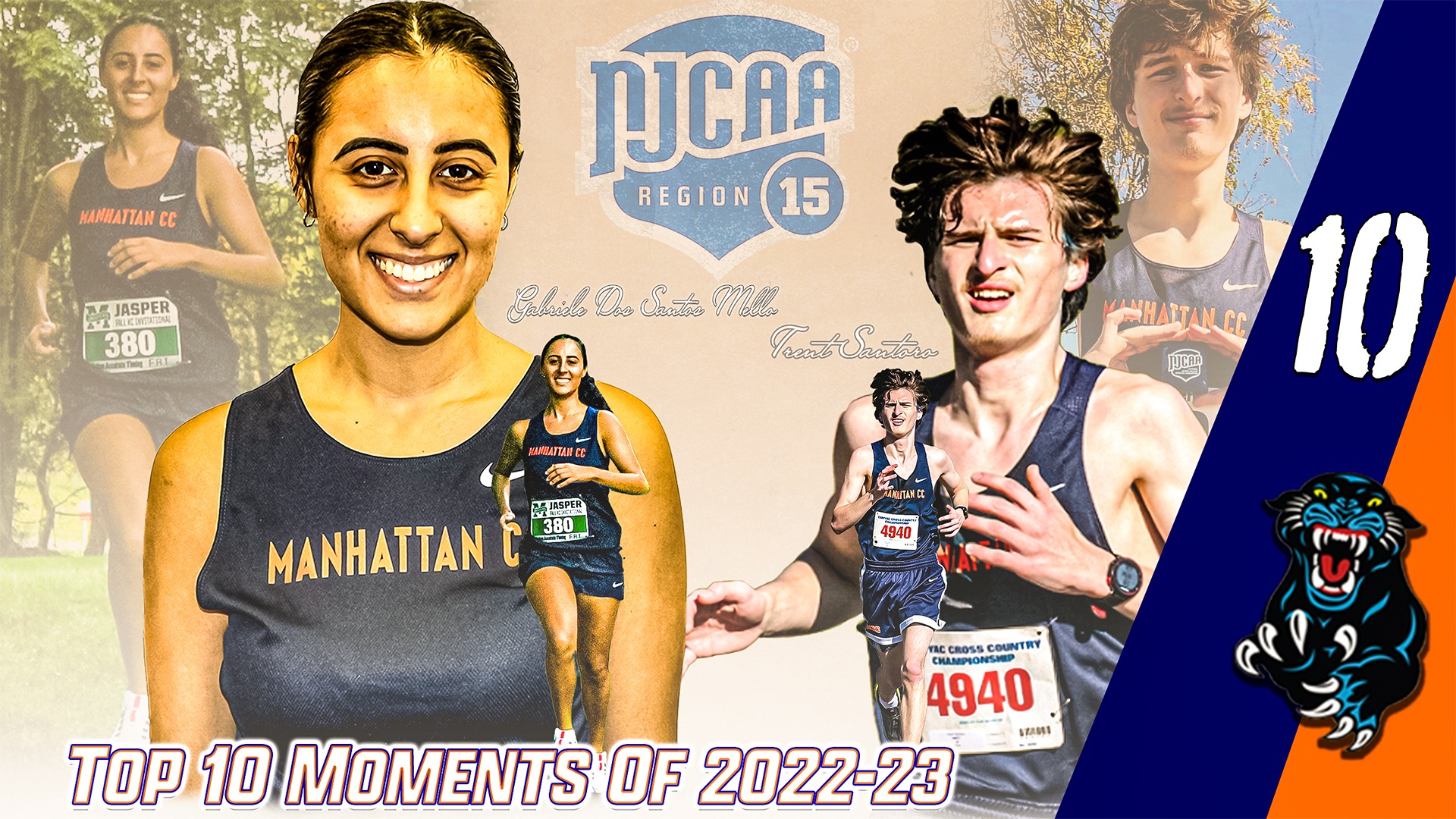 #PanthersTop10 Moment #10: Trent Santoro and Gabriele Dos Santos Mello ...