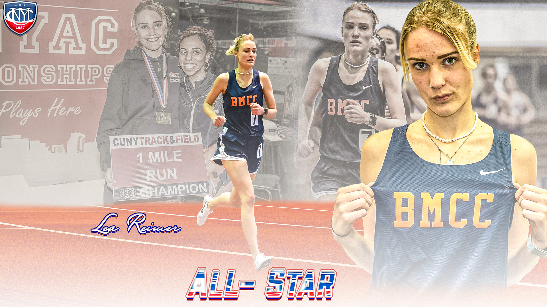 Lea Reimer Captures CUNYAC Indoor Track And Field All-Star Accolades ...