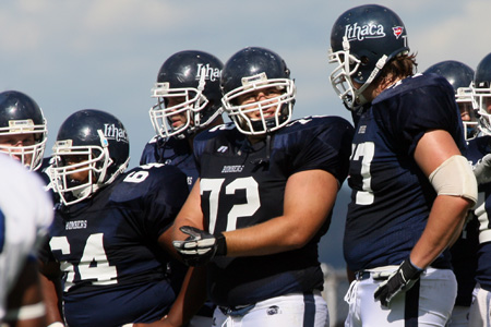 Ithaca College Football Logo