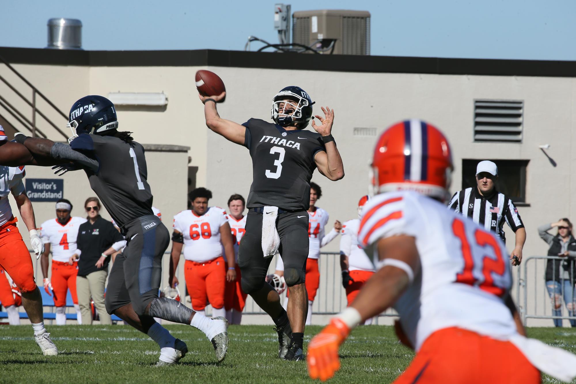 Ithaca College Football Logo