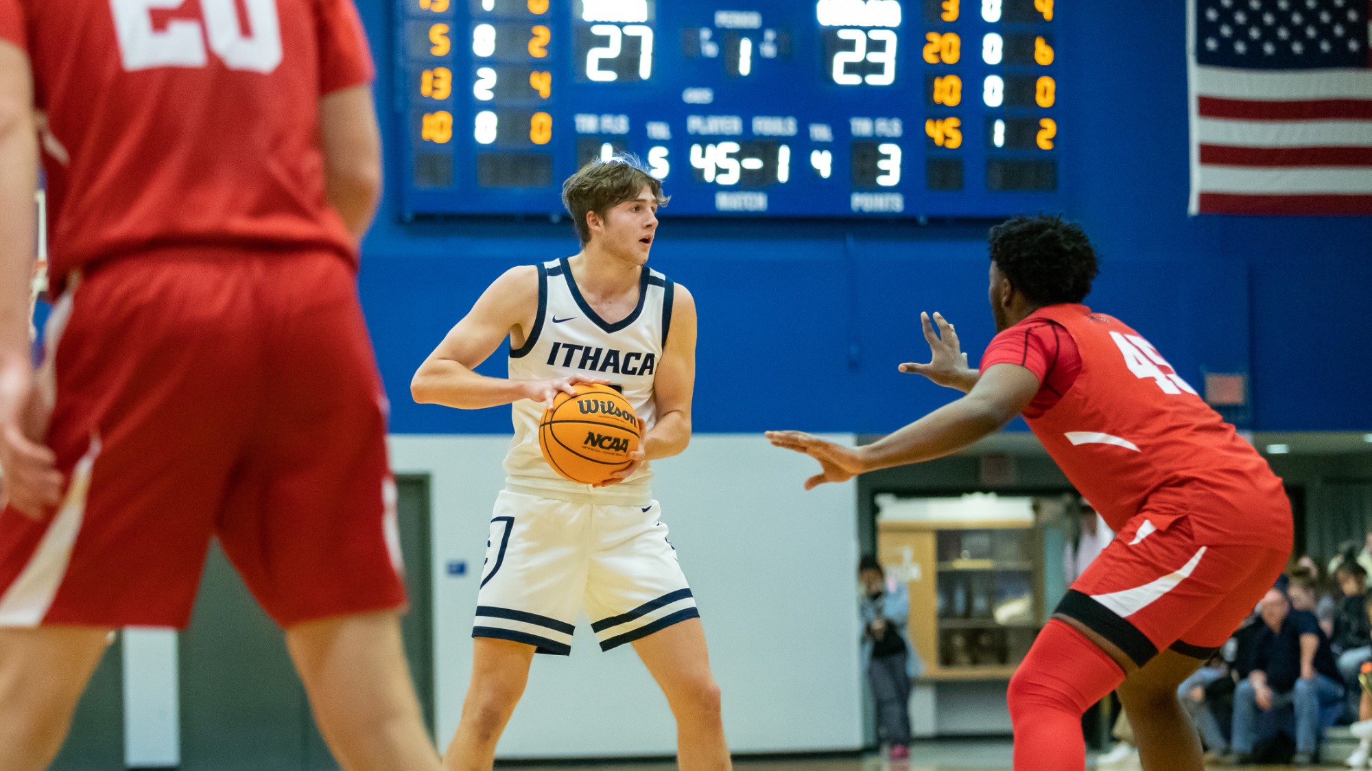 Men’s Basketball Tripped Up at Skidmore, 72-71 - Ithaca College Athletics