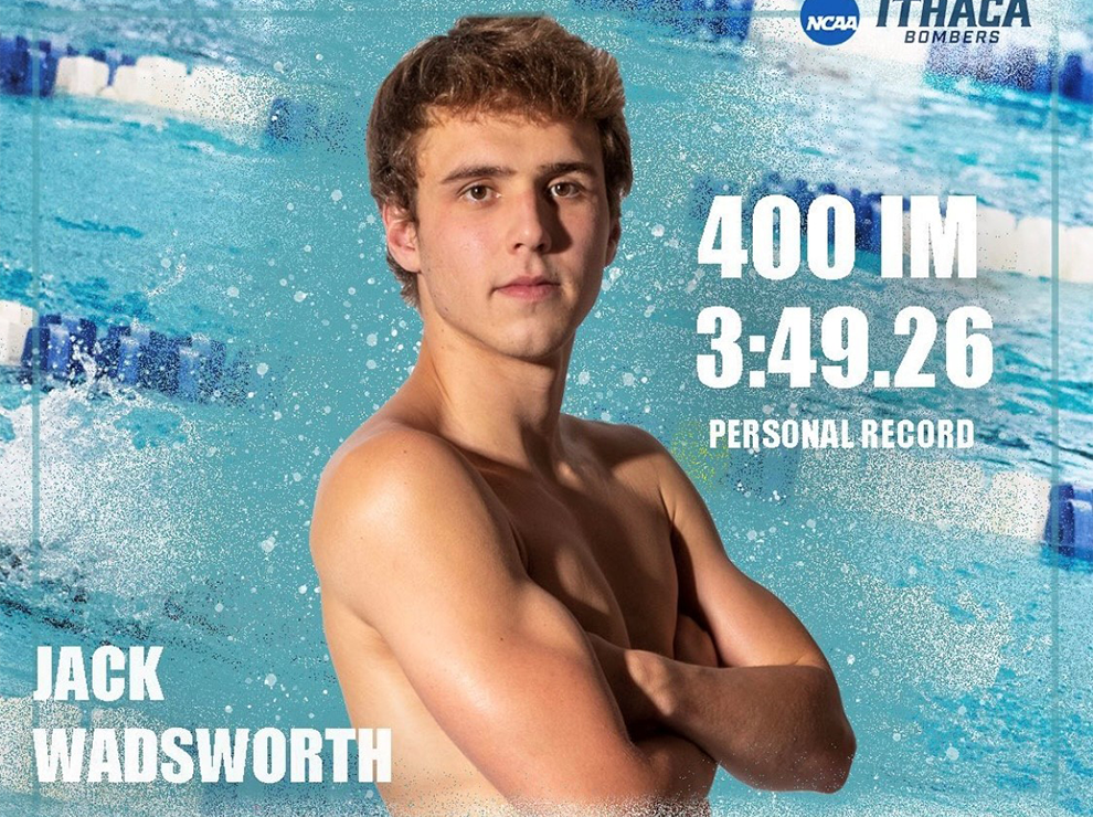 Jack Wadsworth - Men's Swimming & Diving - Ithaca College Athletics