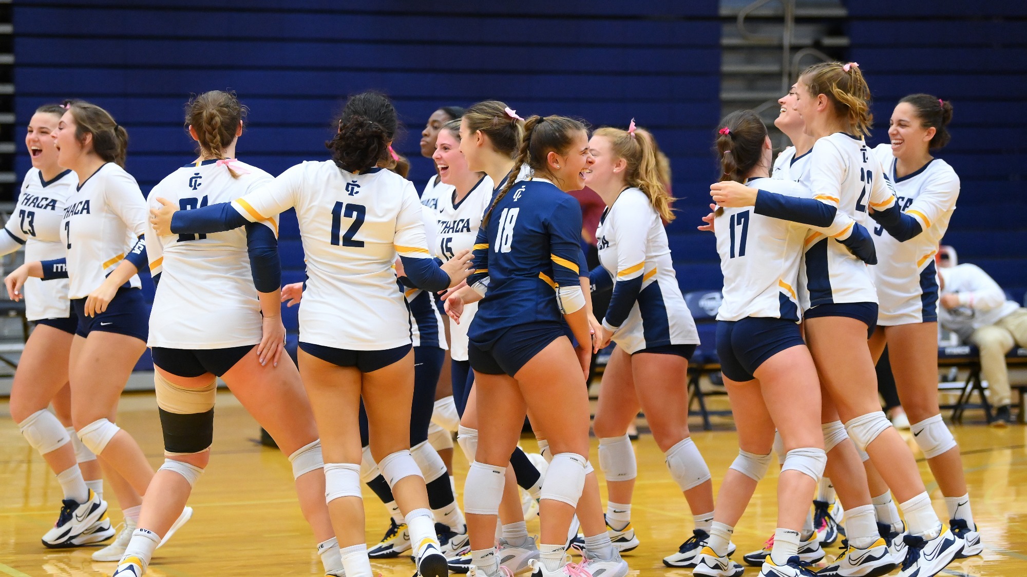 No. 24 Ithaca Volleyball Claim the Liberty League Regular Season Title with Sweep of Clarkson ...