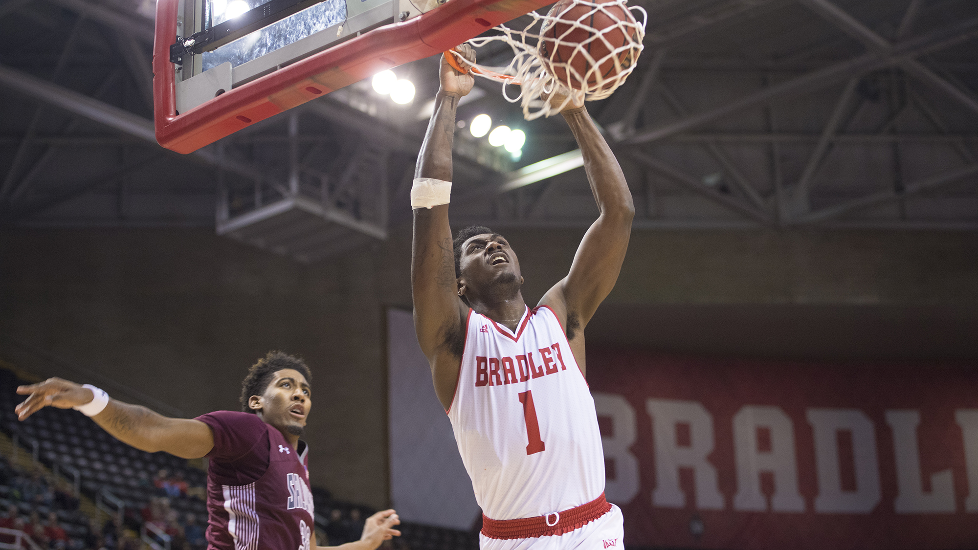 Donte Thomas Named MVC Good Neighbor Award Winner - Bradley University ...