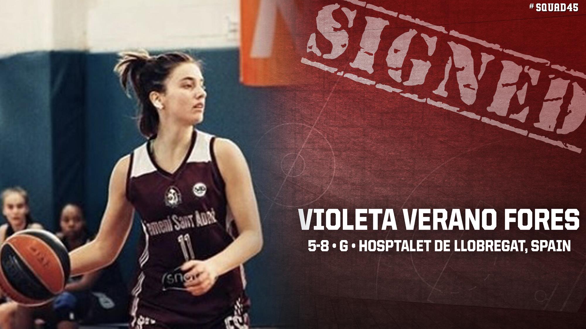 Women’s Basketball Adds Violeta Verano Fores - Bradley University Athletics