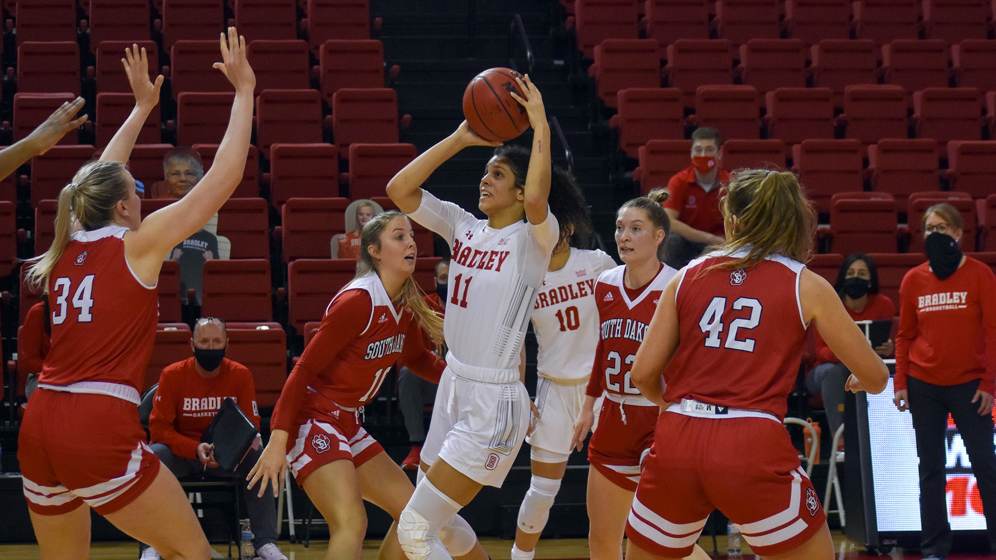 Petree Scores 1,000th Point; Braves Hit 13 Three’s In Loss To South ...