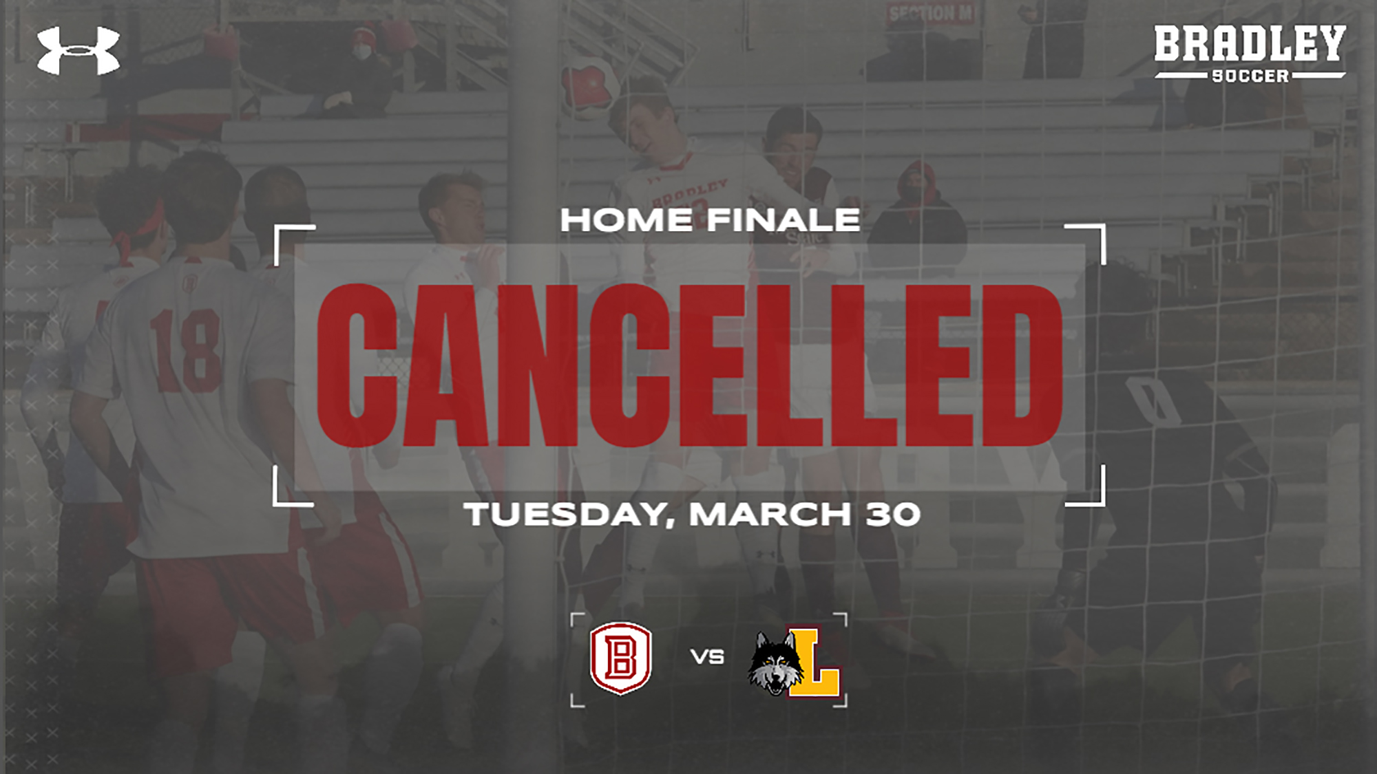 Tuesday Soccer Home Finale Cancelled - Bradley University Athletics