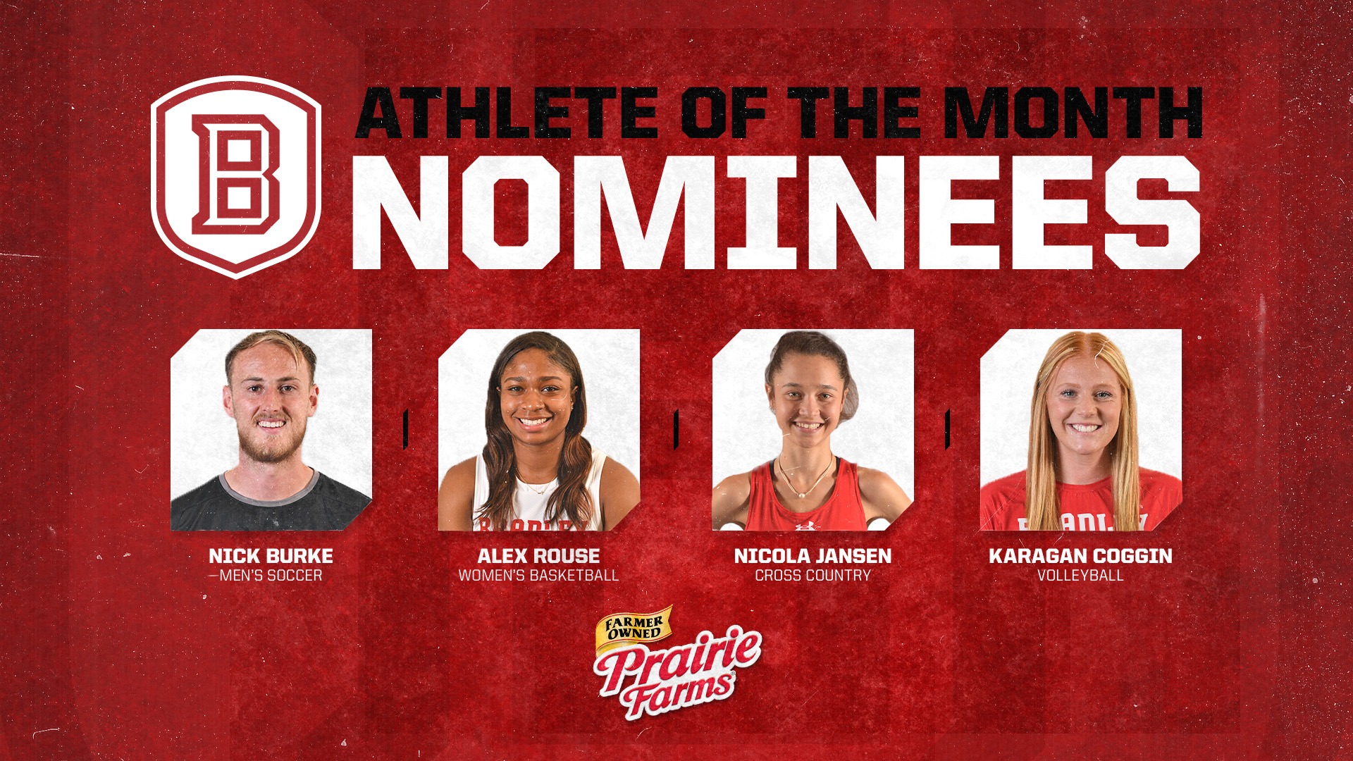 Bradley Announces Athlete of the Month Nominees - Bradley University ...