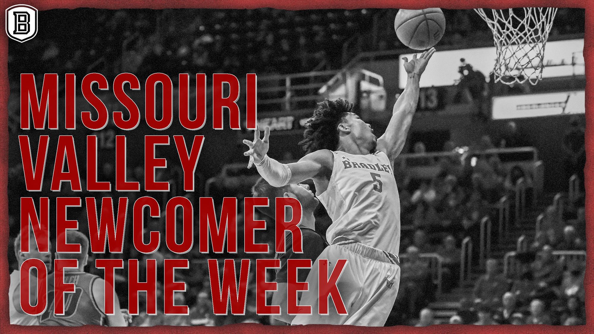 Mikey Howell Named Valley Newcomer of the Week - Bradley University ...