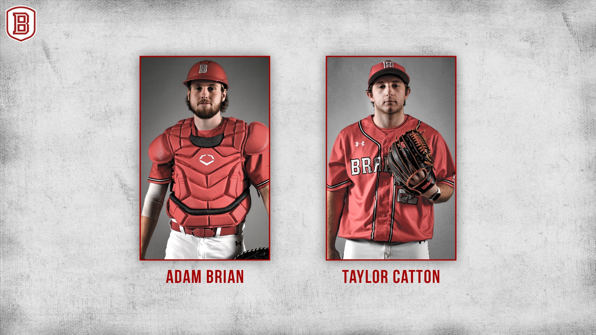 Brian and Catton Named Baseball Team Captains - Bradley University ...