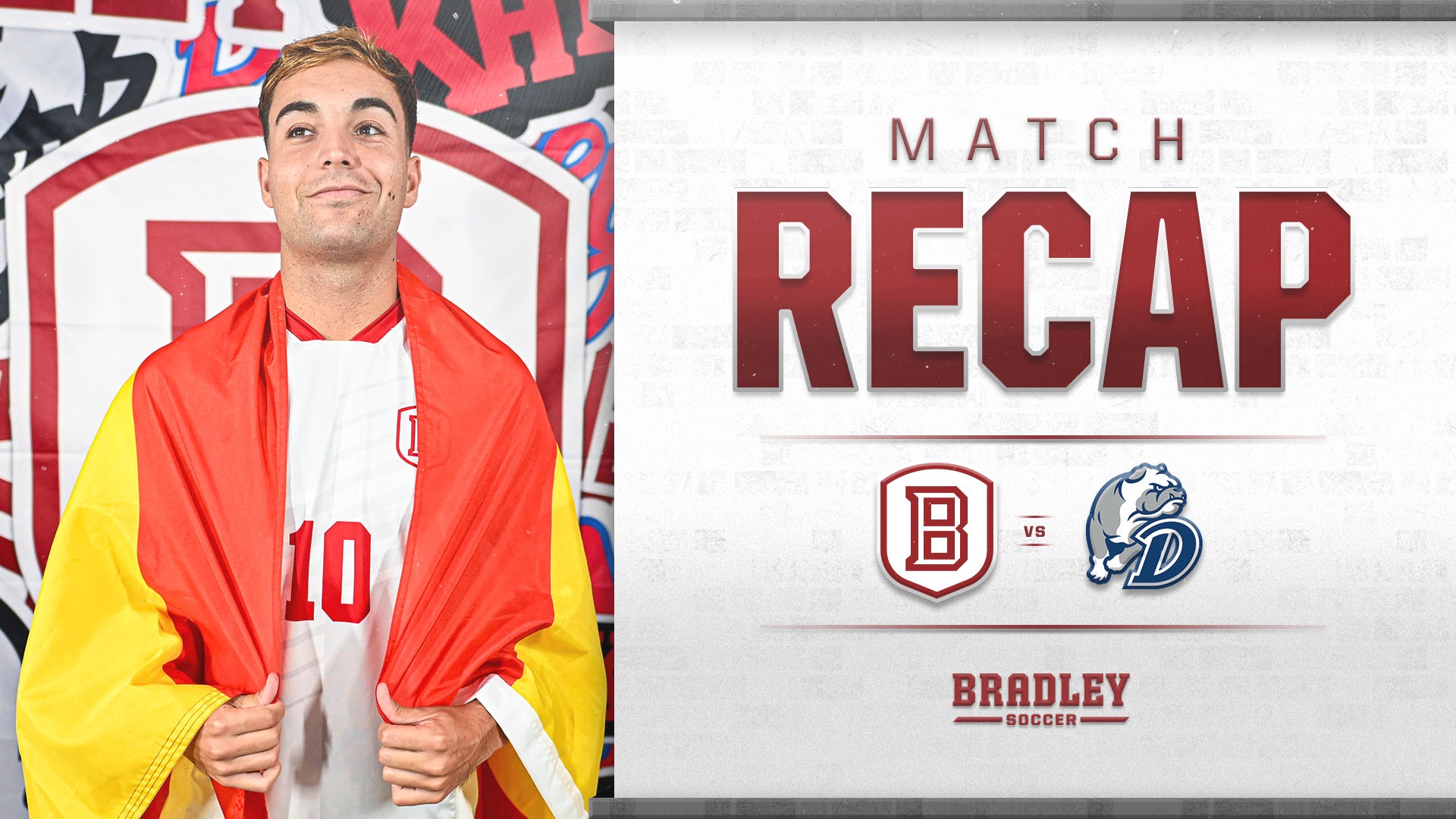 Bradley Soccer Notches First MVC Win at Drake - Bradley University ...