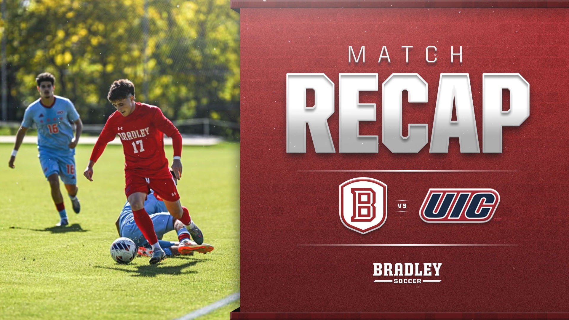 Soccer Keeps MVC Tournament Hopes Alive with 1-1 Draw vs UIC - Bradley University Athletics