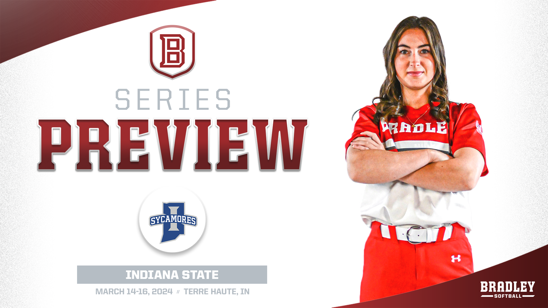 Softball to Start Conference Play in Terre Haute - Bradley University ...