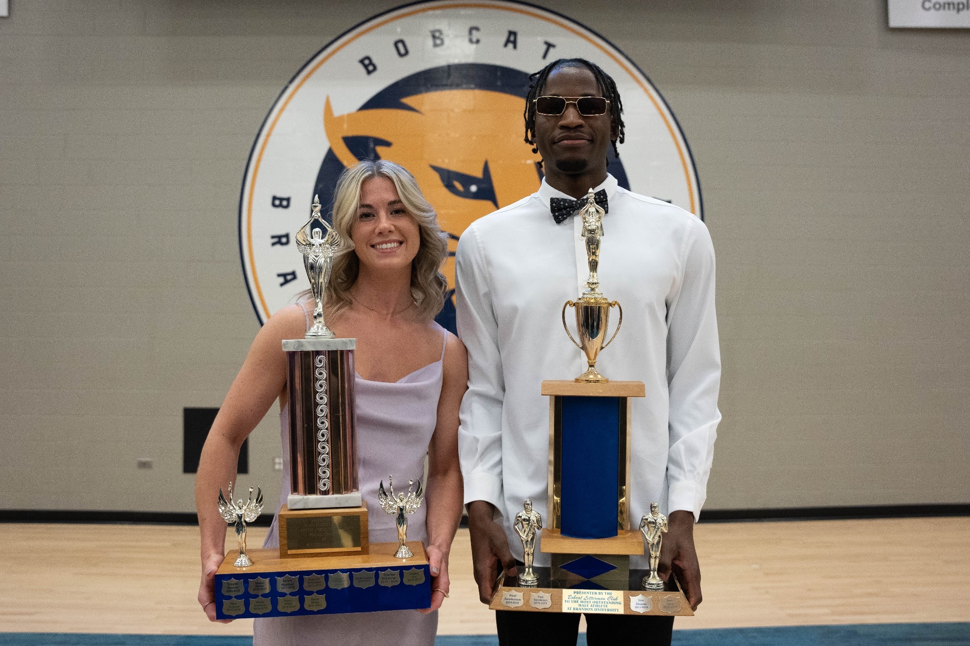Misskey and Tsegakele named BU's best athletes - Brandon University ...