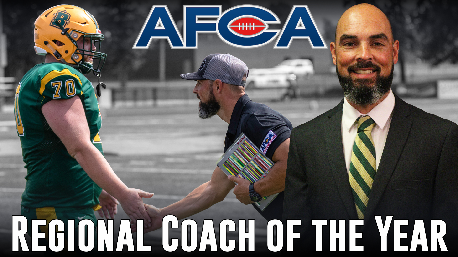 Mangone Named AFCA Regional Coach of the Year - SUNY Brockport Athletics