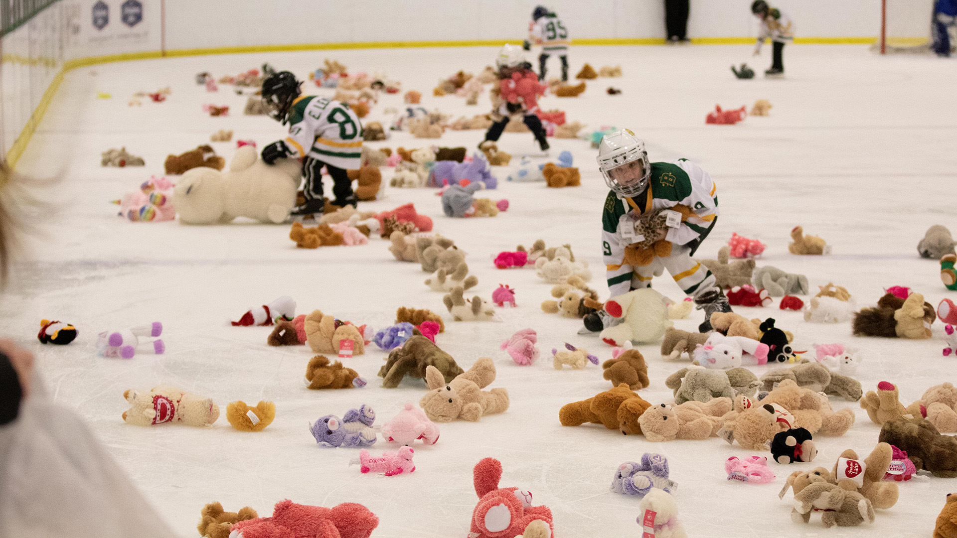 Fredonia Tops Brockport on Teddy Bear Toss & First Responders Night ...