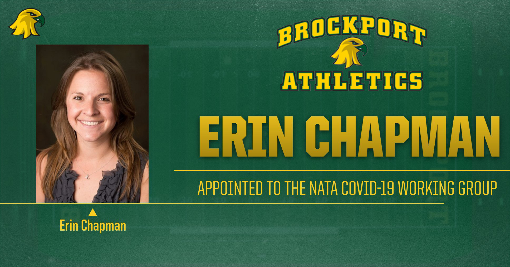Brockport’s Erin Chapman Appointed to NATA/NCAA COVID-19 Working Group ...