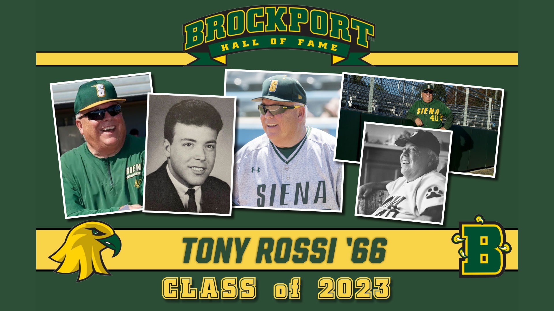 Tony Rossi '66 Ready for Induction into Brockport Athletics Hall of ...