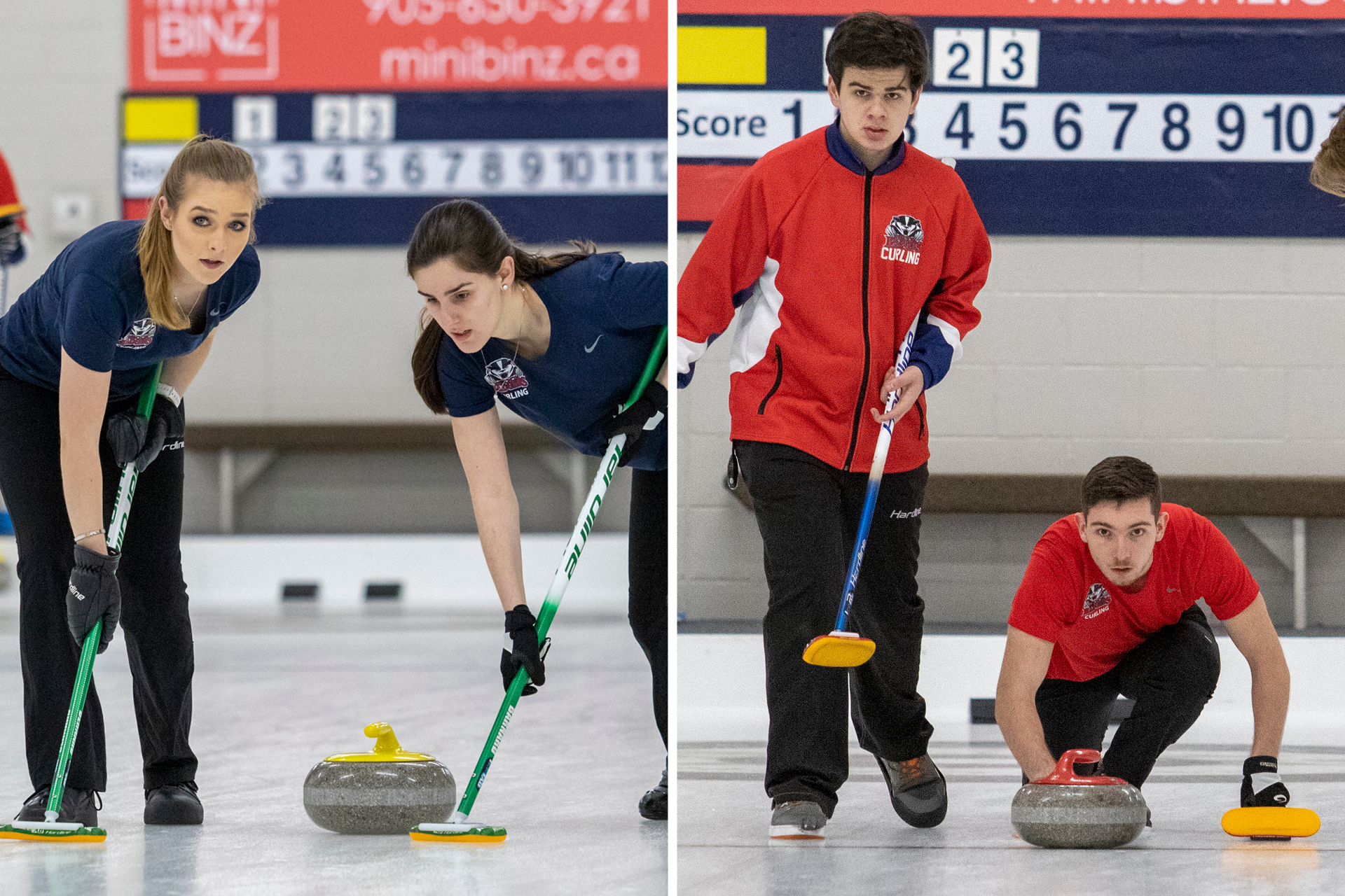 Brock curling teams take their shot at provincial titles - Brock ...