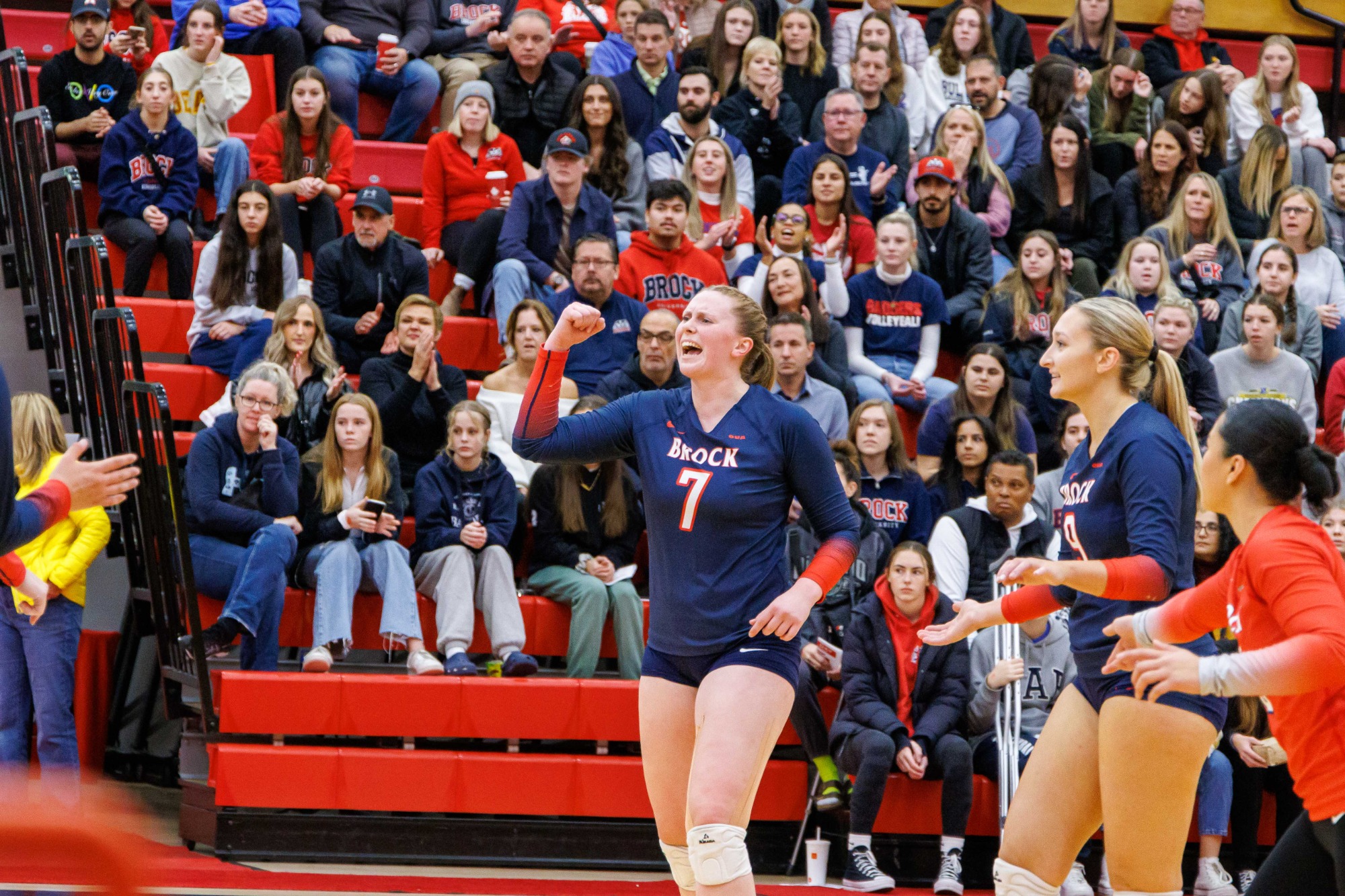 No. 4 Badgers sweep Gryphons to win home opener - Brock University ...