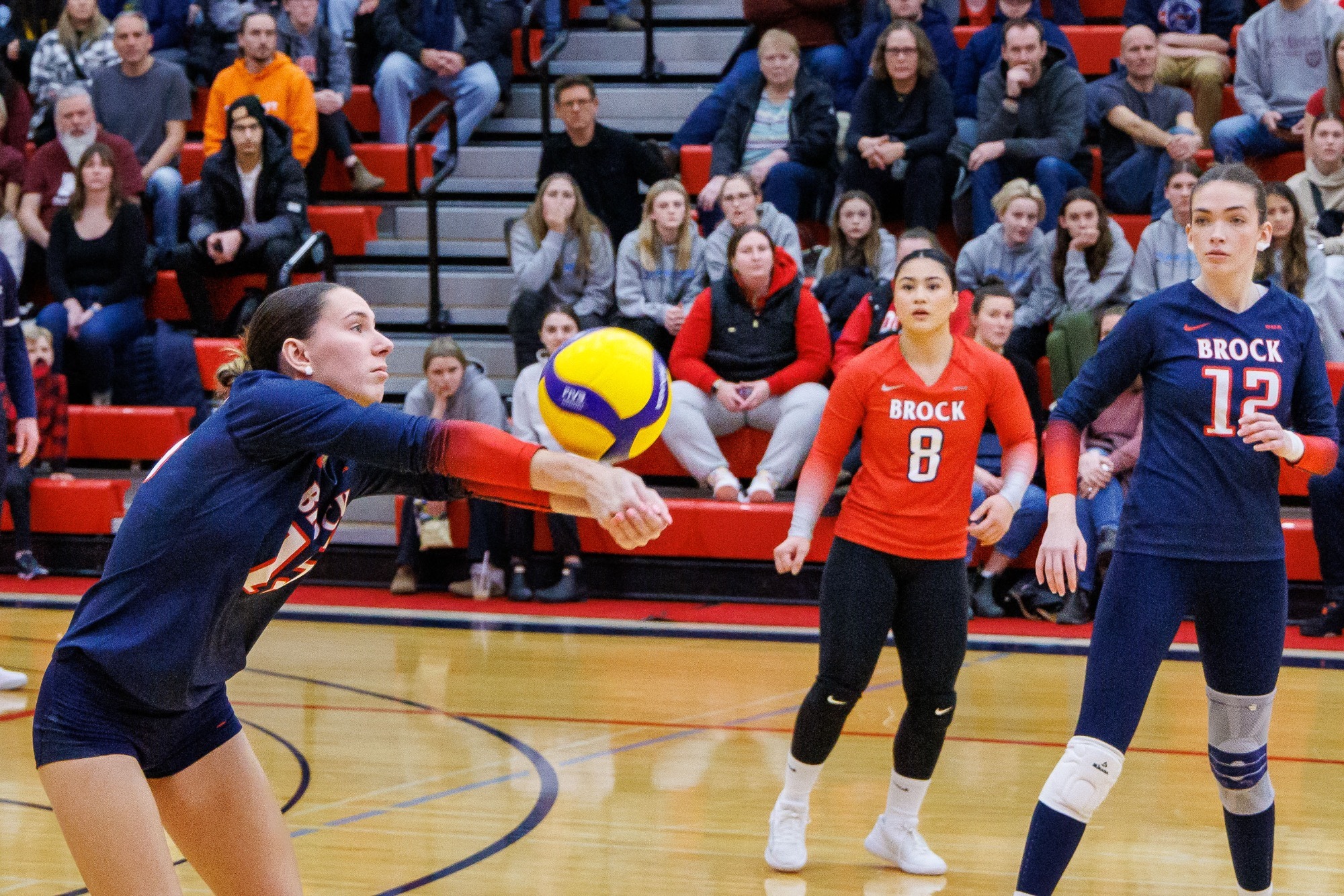 First loss of the season for No. 2 Badgers - Brock University Athletics