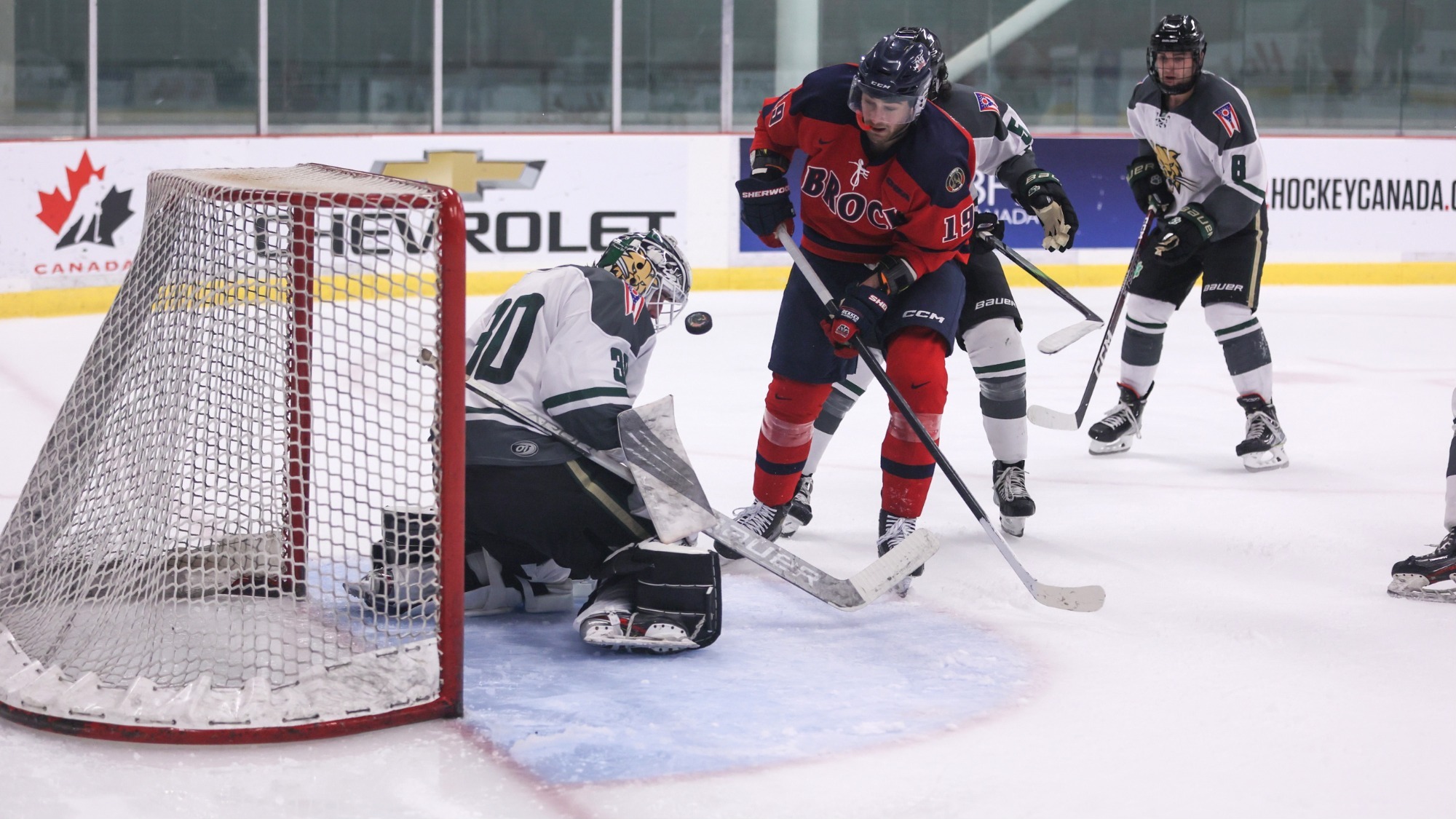 Brock men's hockey team opens pre-season play versus Ohio - Brock ...