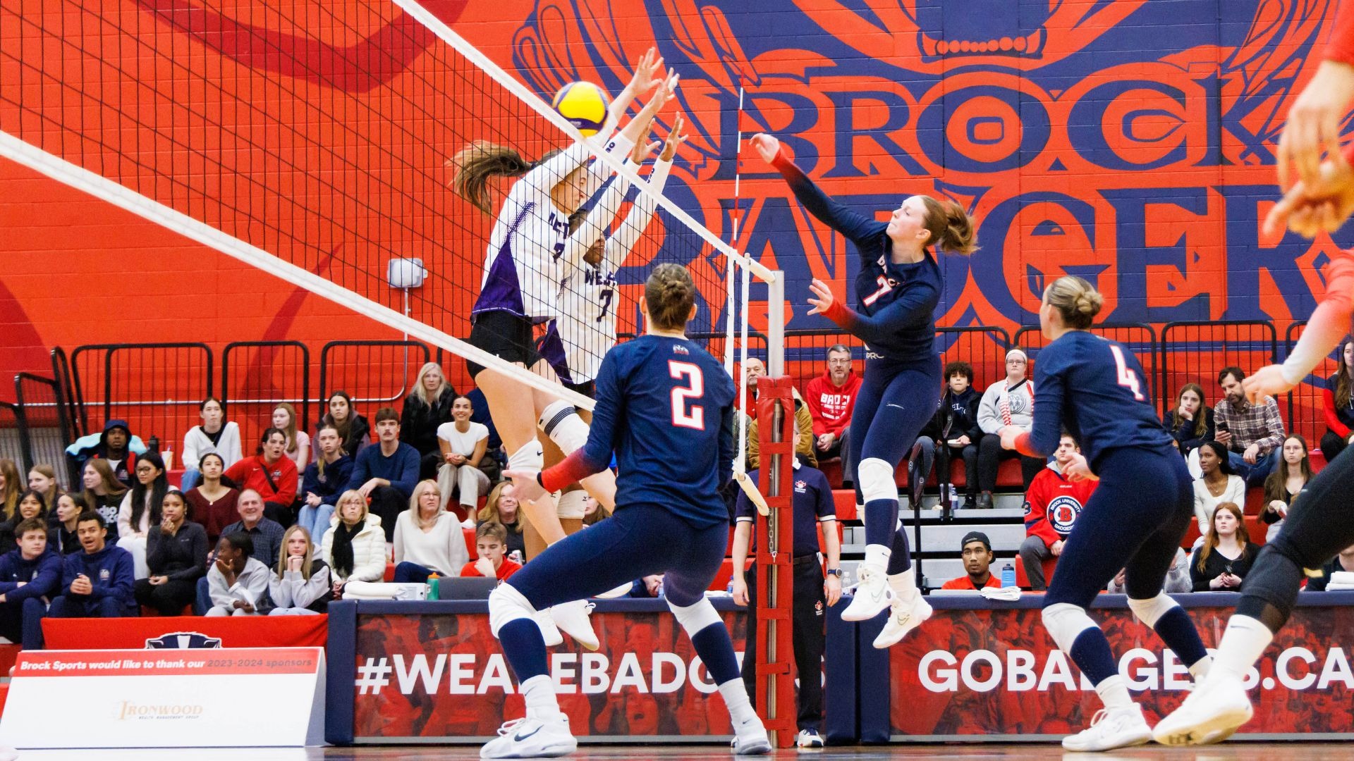 No. 2 Badgers wrangle Mustangs with ease - Brock University Athletics