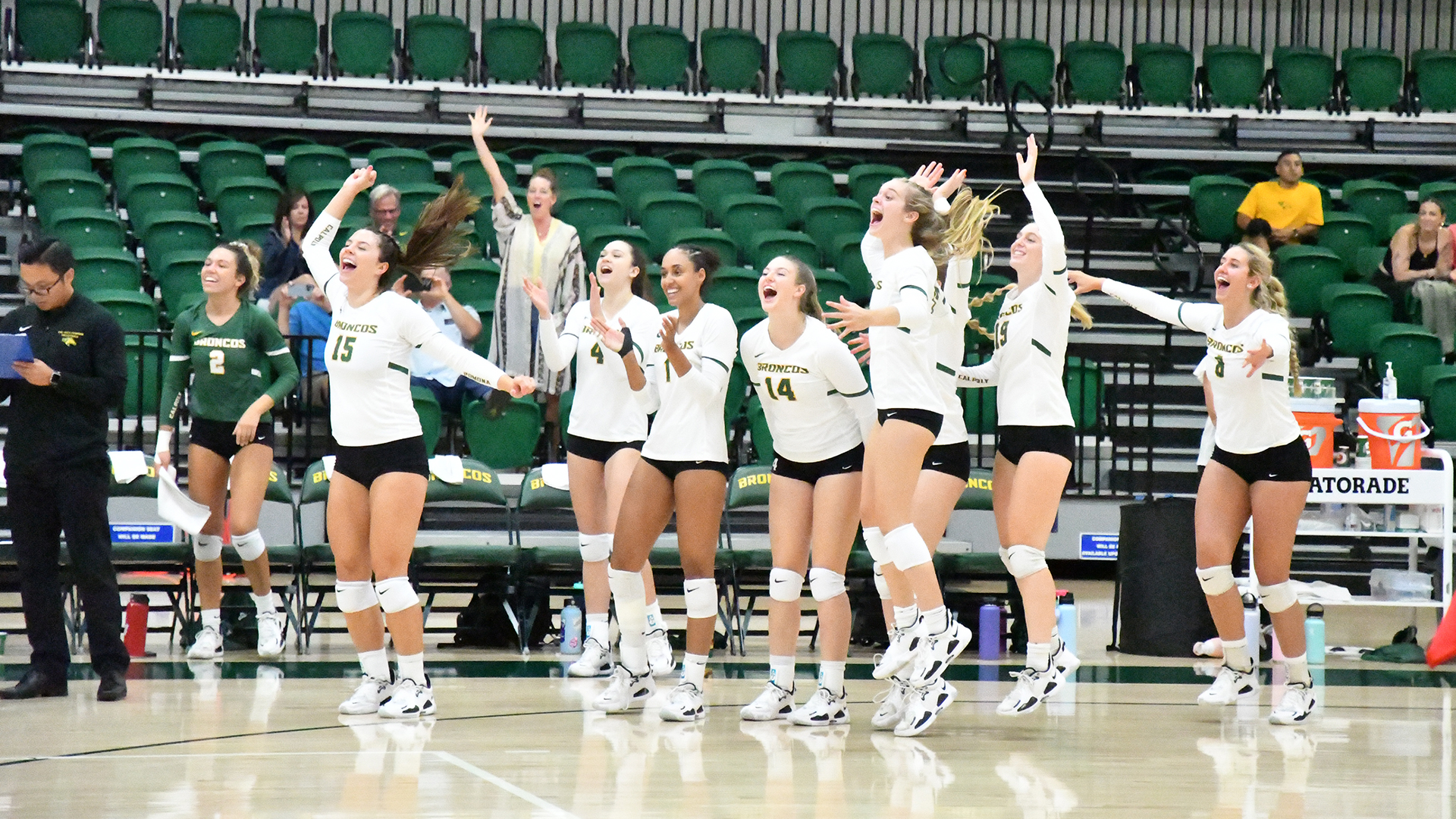 No. 25 Broncos Sweep Lumberjacks Friday - Cal Poly Pomona Athletics