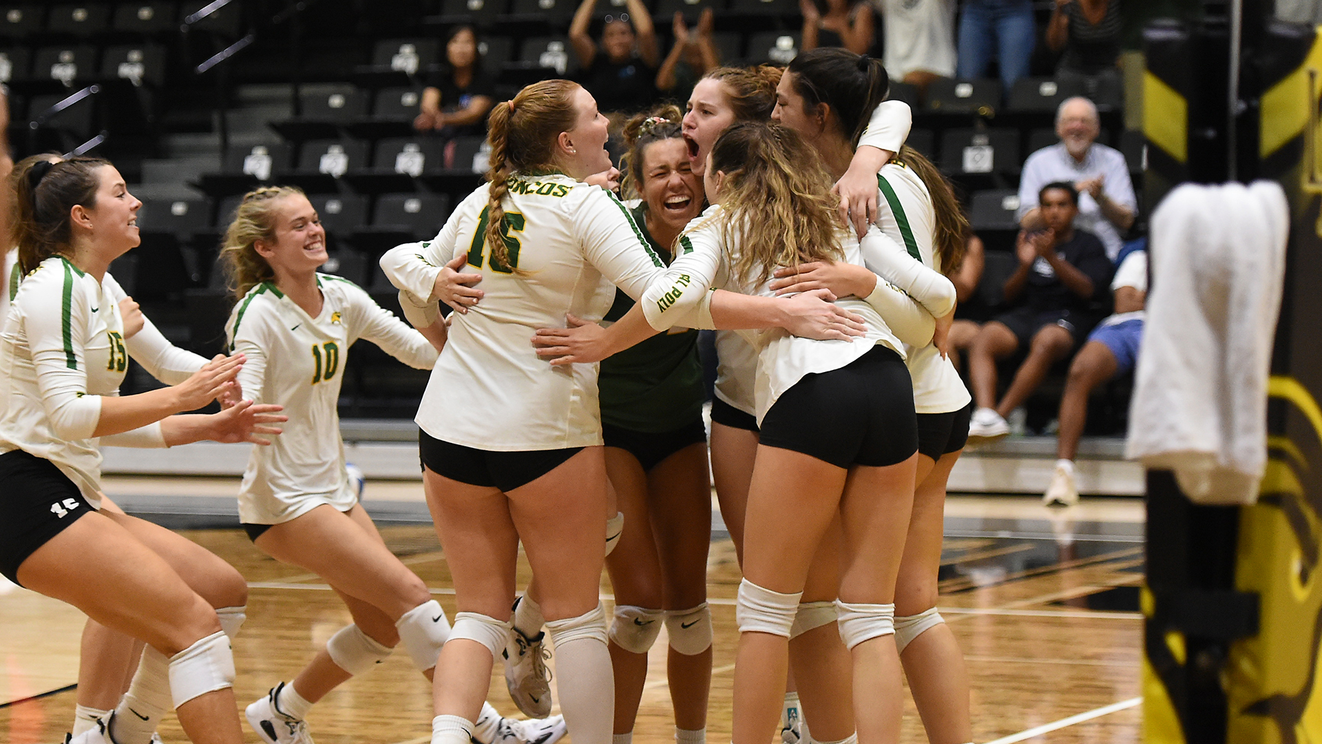 No. 23 Broncos Survive Five-Set Thriller Against CSULA - Cal Poly ...
