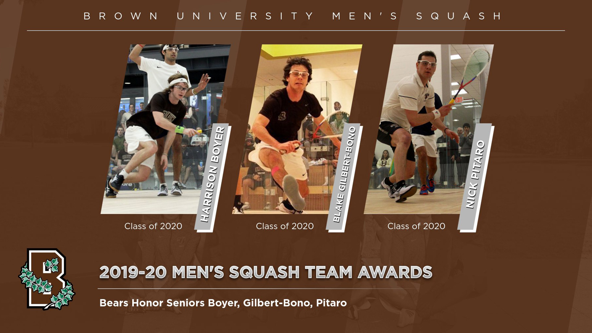 Men's Squash Presents Team Awards, Names Team Captains and Announces ...
