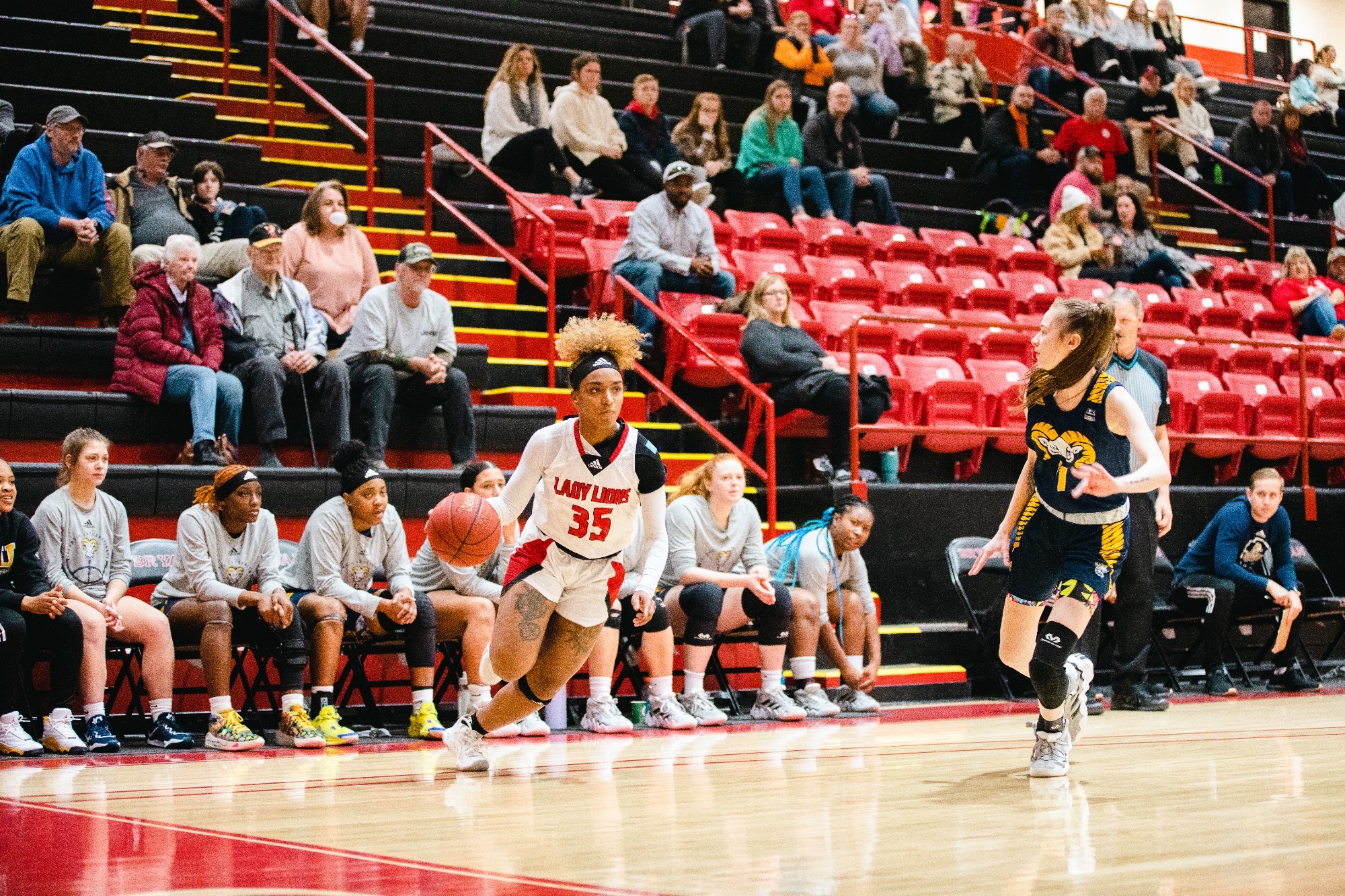 Lady Lions Dominate Johnson and Clinch Regular Season Championship ...