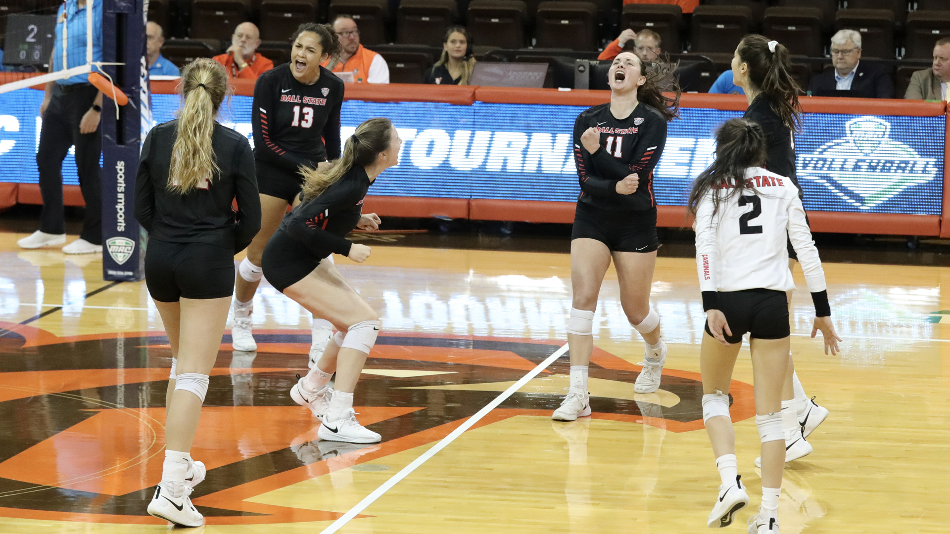 Championship Match Bound, Volleyball Upsets Top-Seeded Miami - Ball ...