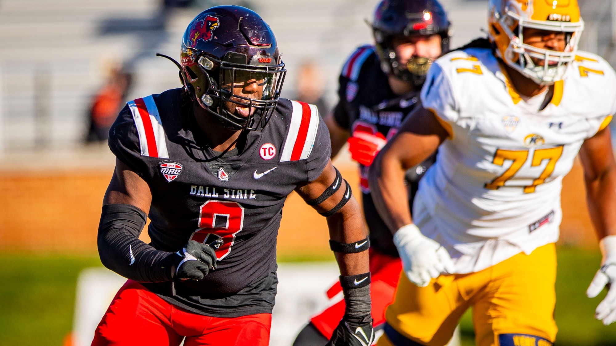 Cardinals' Offense and Defense Both Dominant in 34-3 Win over Kent ...