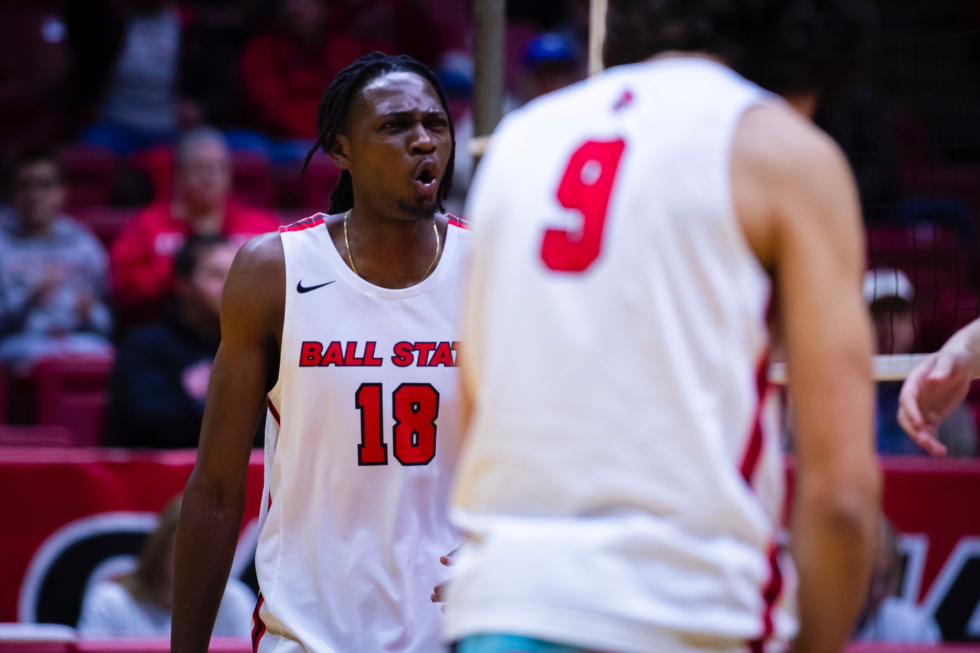 No. 15 Men’s Volleyball Opens MIVA Action With 3-1 Win Over No. 11 Loyola-Chicago - Ball State ...