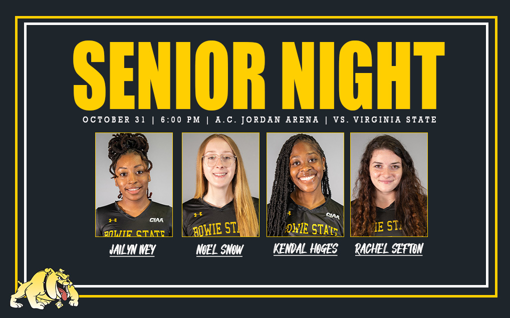 Women’s Volleyball to Honor Seniors Versus Virginia State - Bowie State ...