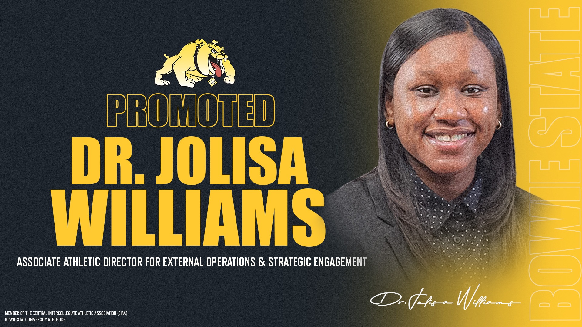 Dr. Williams Named 2023-24 CIAA Sports Information Director of the Year ...