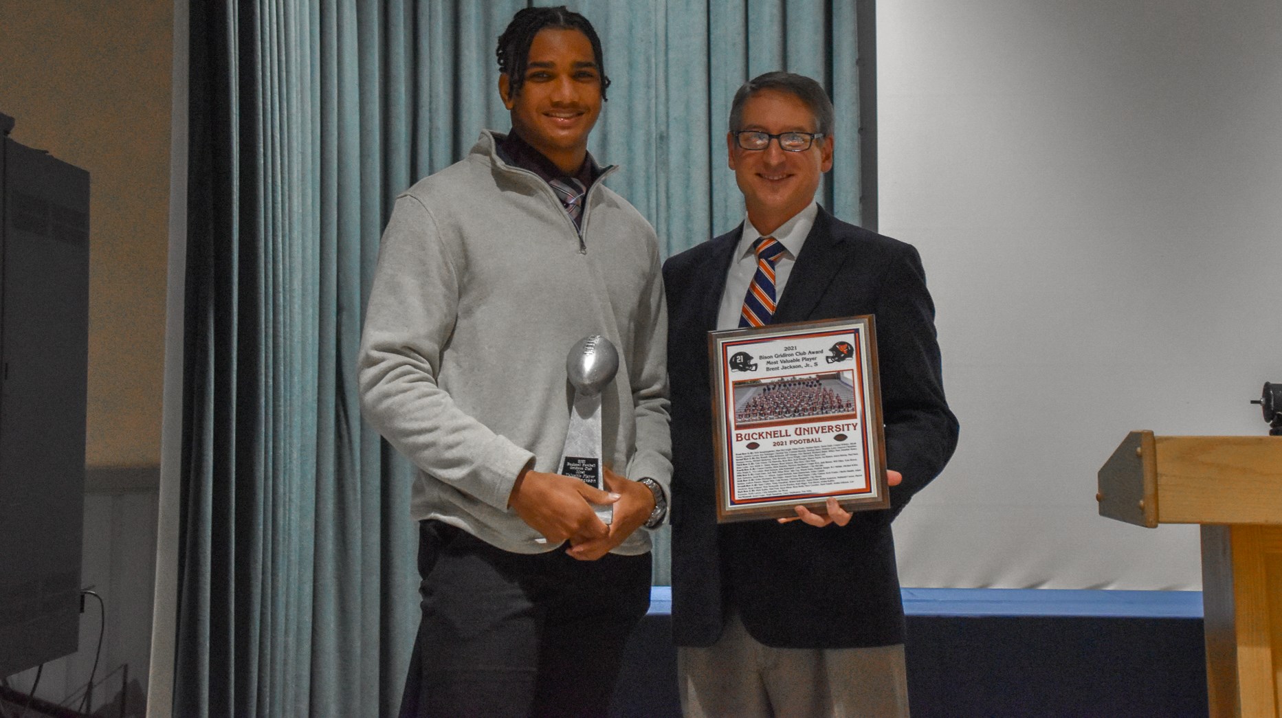 Brent Jackson Named MVP, 20 Honored with Bucknell Football Team Awards ...