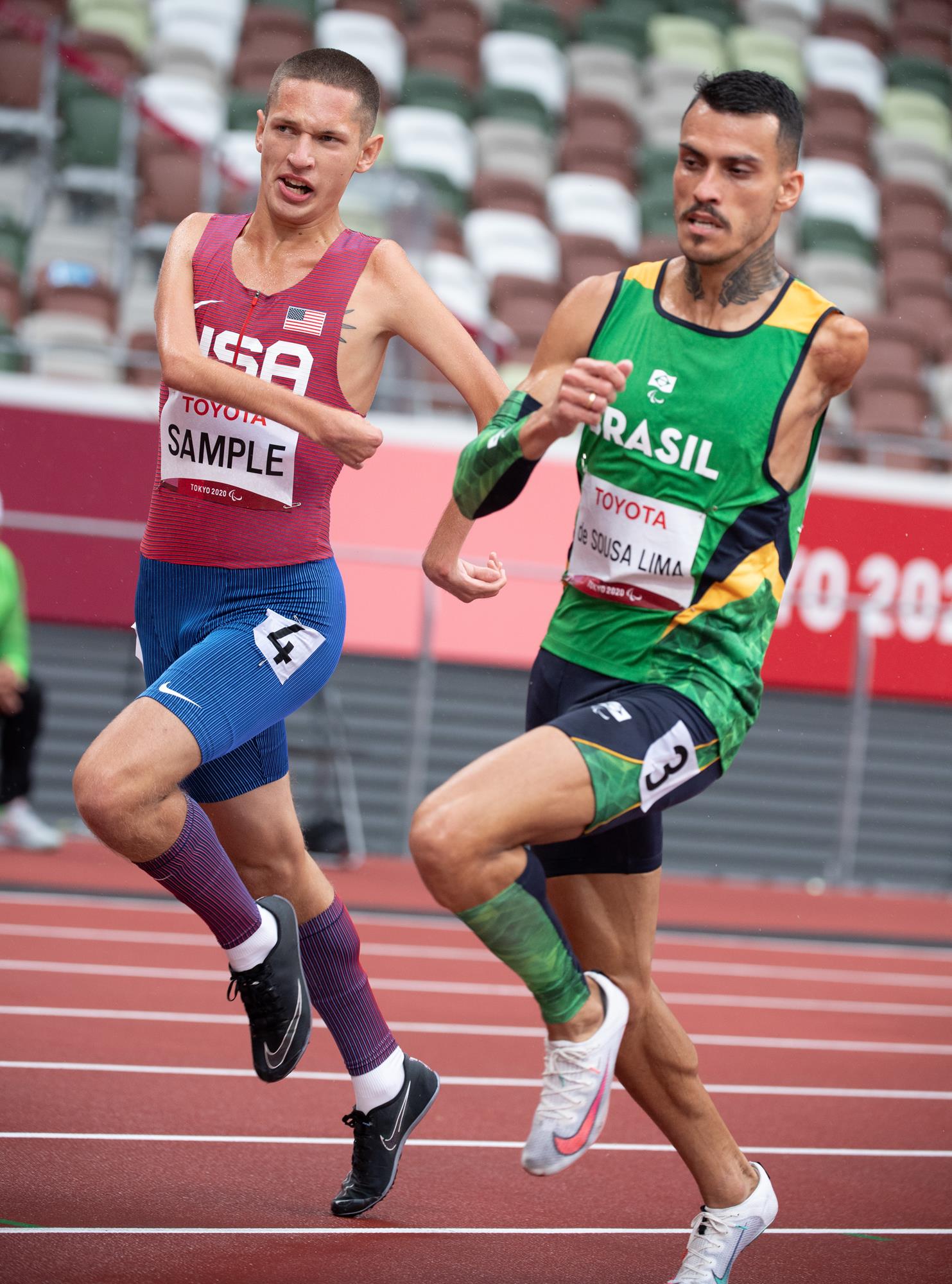 Rayven Sample Finishes Eighth in 400 Paralympic Final - Bucknell ...