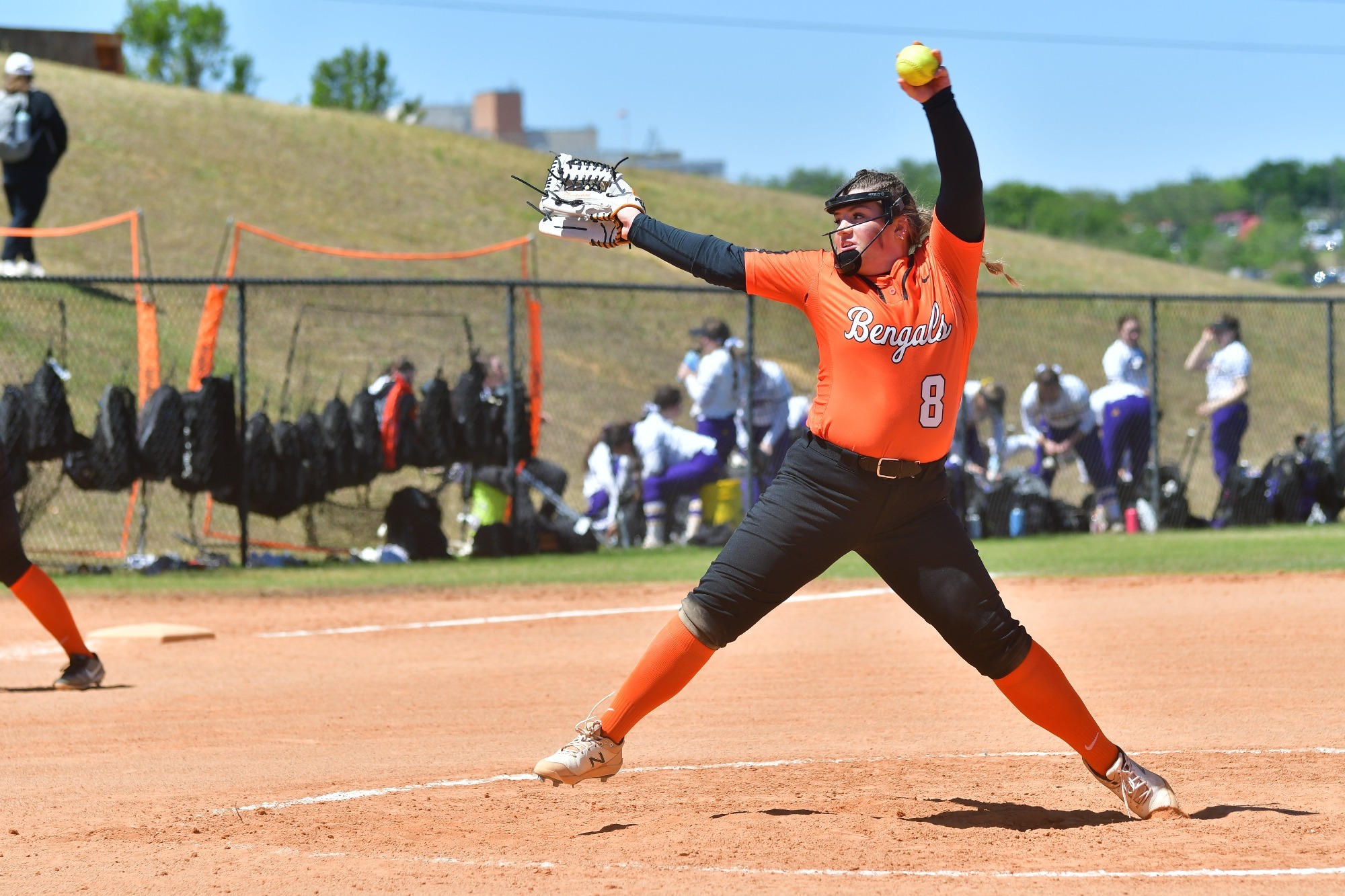 Madison Lucas Pitches Gem to Earn Split for Softball - Buffalo State ...