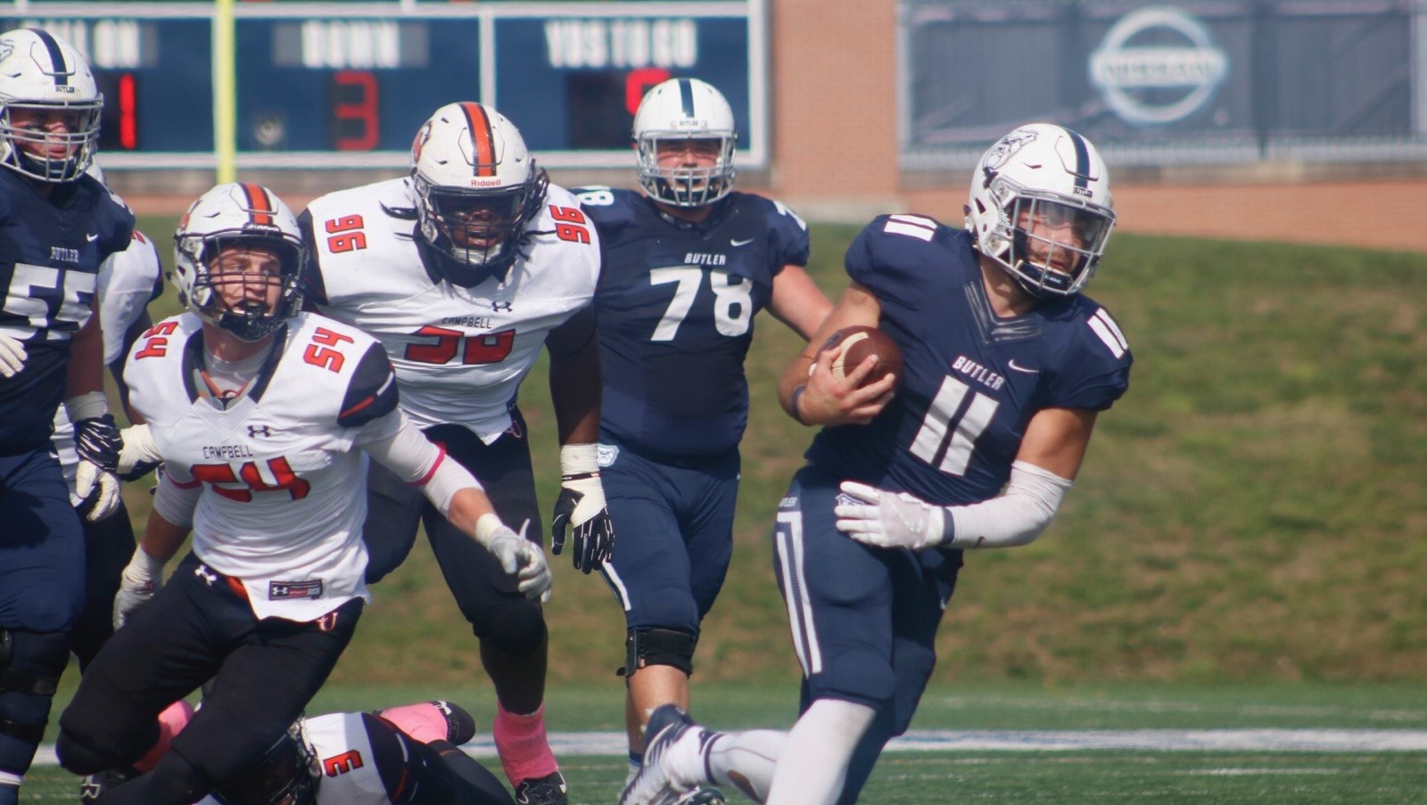 Sam Schrader - 2017 - Football - Butler University Athletics