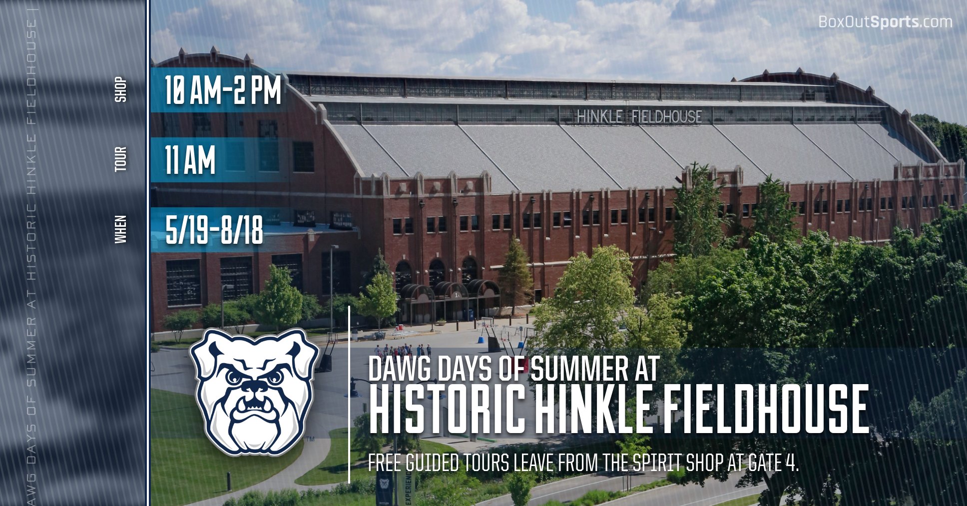 Hinkle Fieldhouse to Open for Saturday Public Tours - Butler University ...