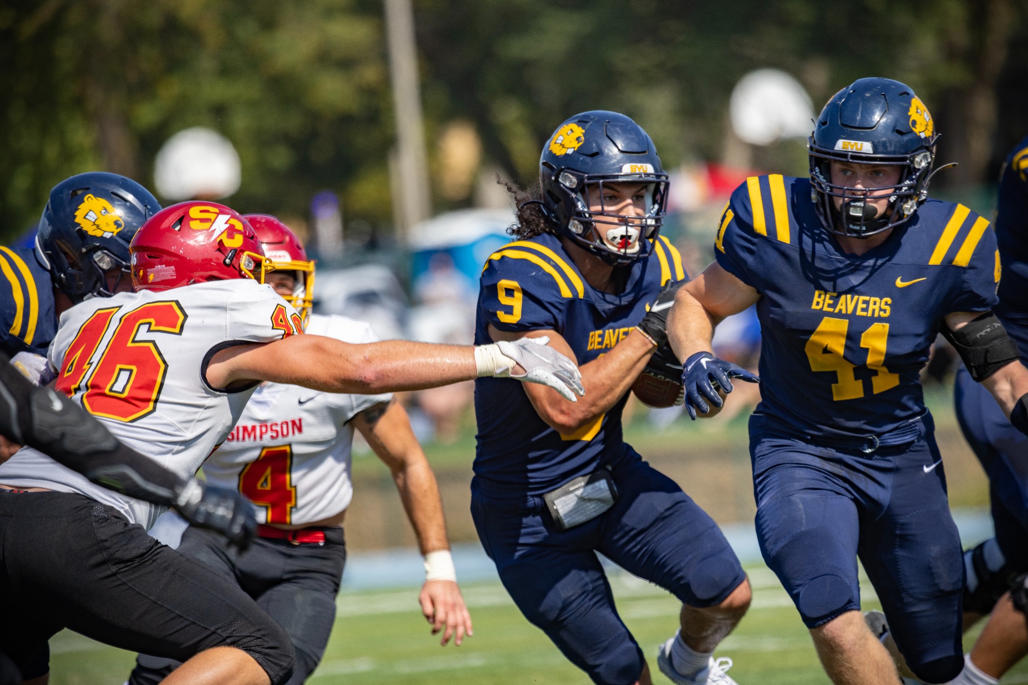 Coe uses Big Rushing Attack to Pull away from BVU in Second Half ...