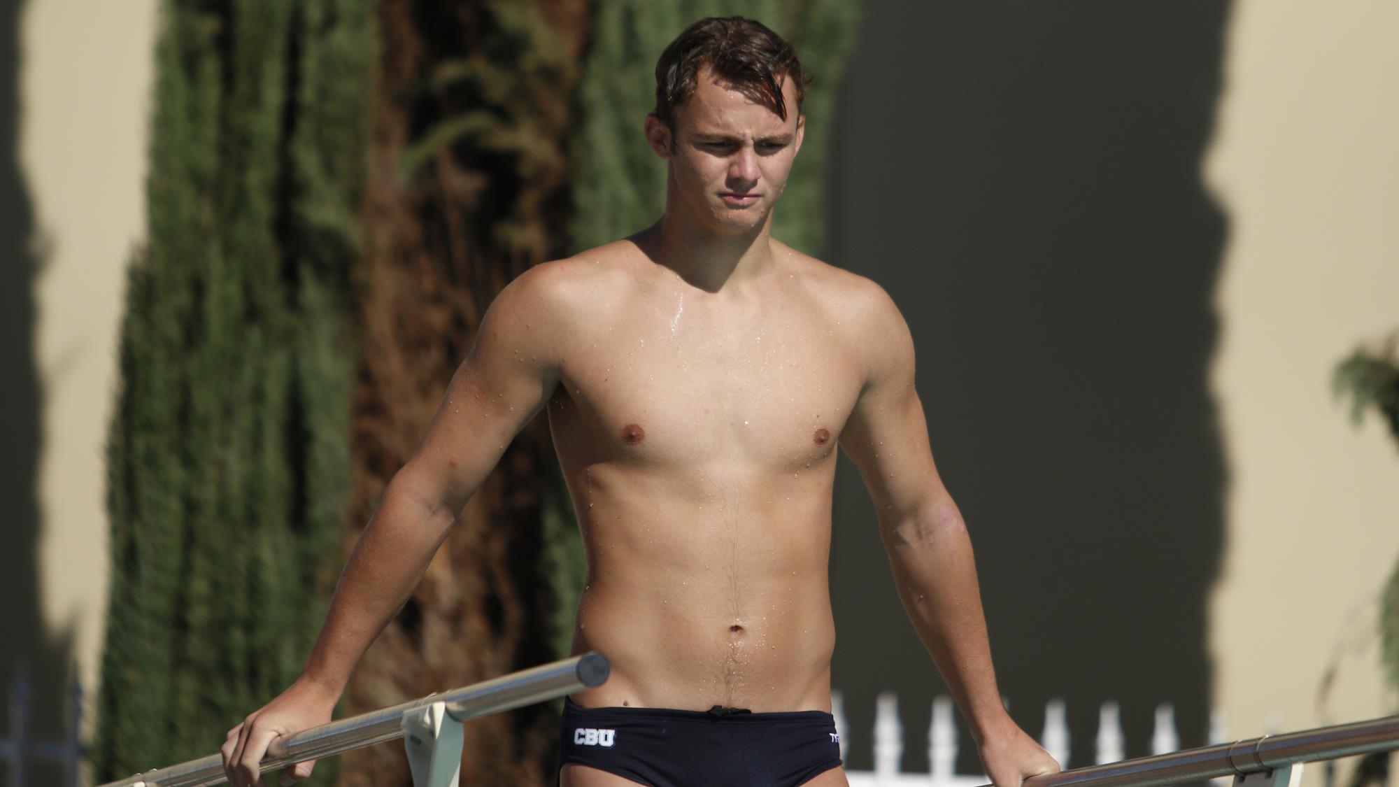 Evan Honer - Men's Swimming and Diving - CBU Athletics