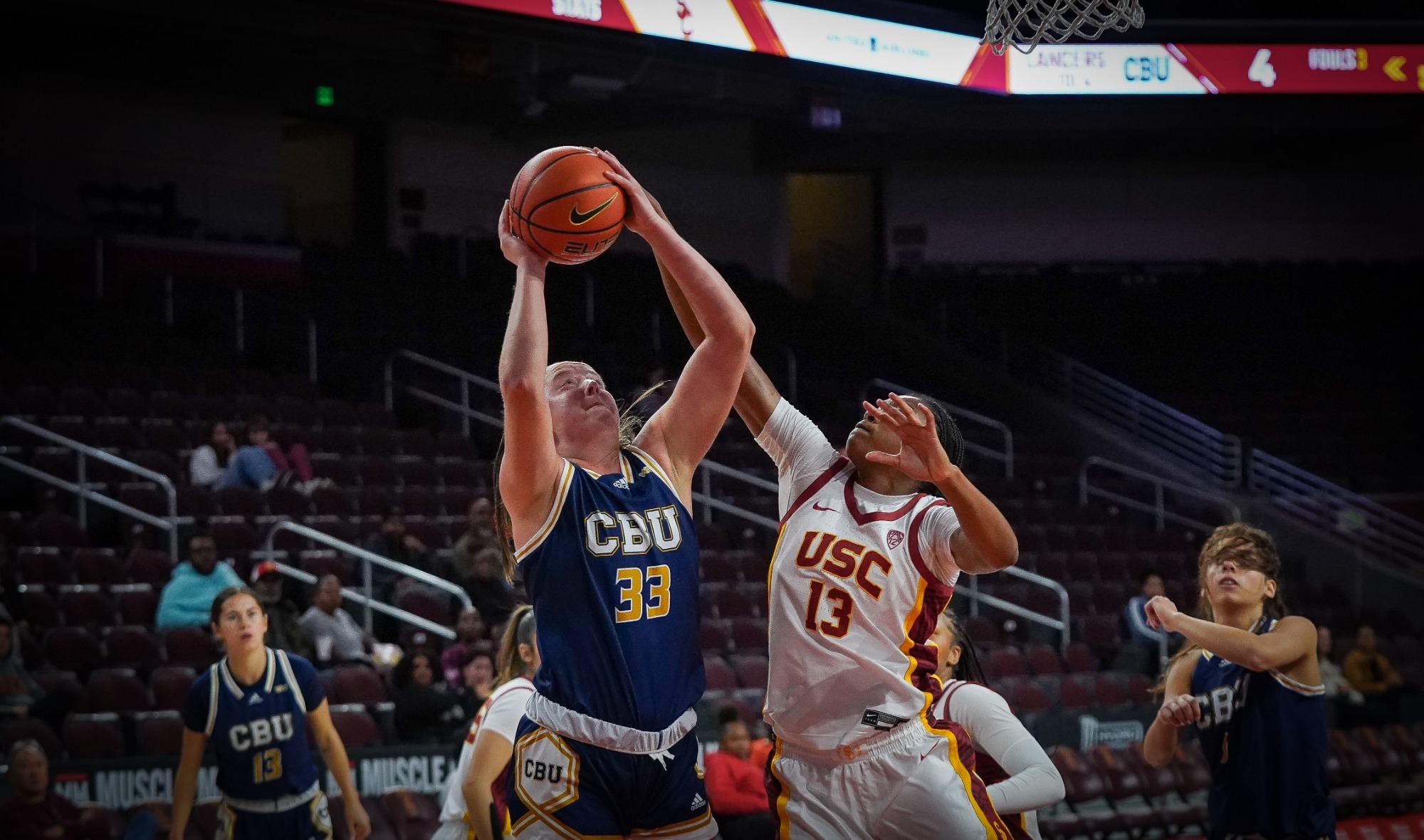 Lancers Test Trojans In Los Angeles - CBU Athletics