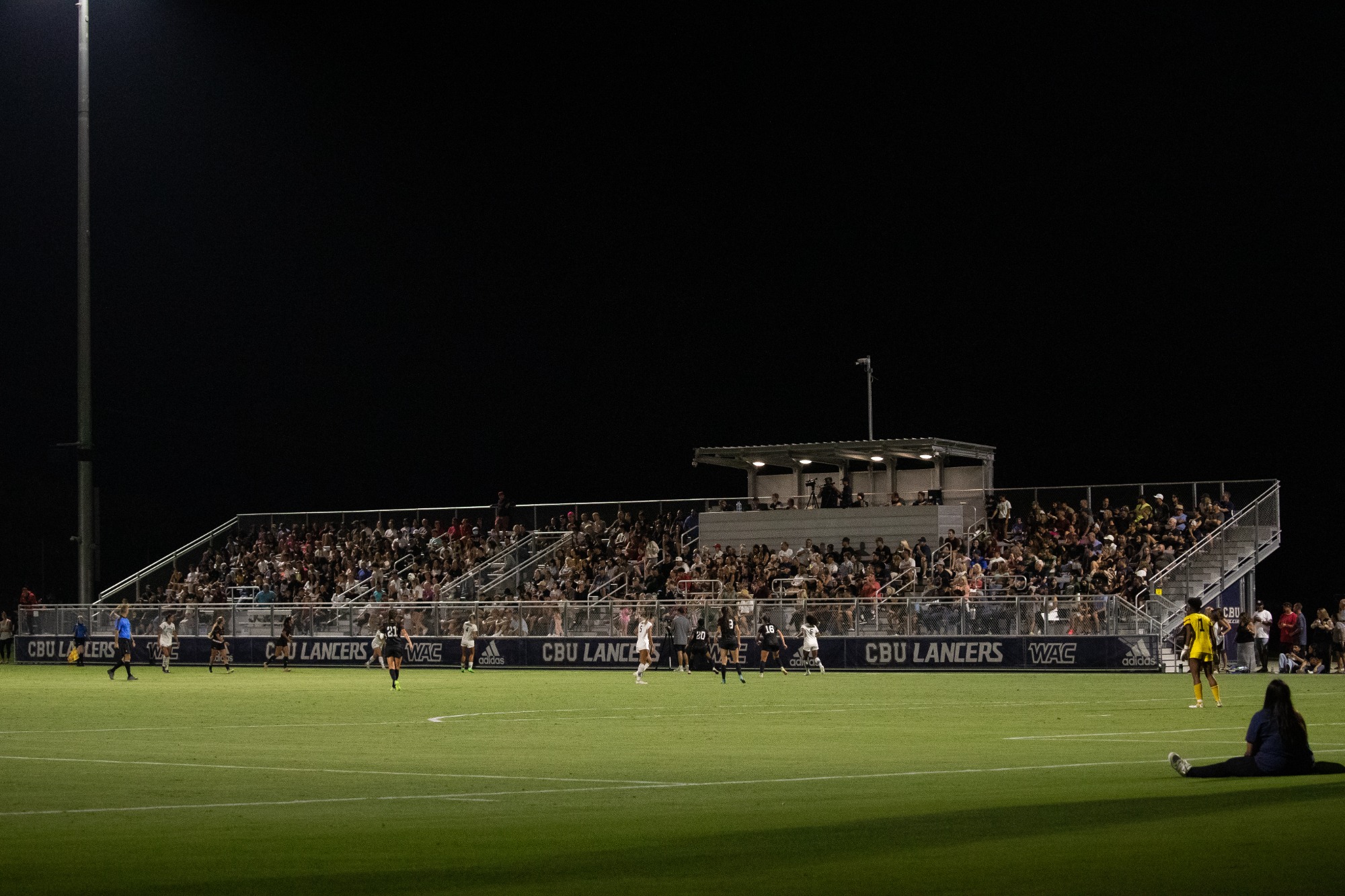 Lancers Welcome Record Crowd On Opening Night Against CSUN - CBU Athletics
