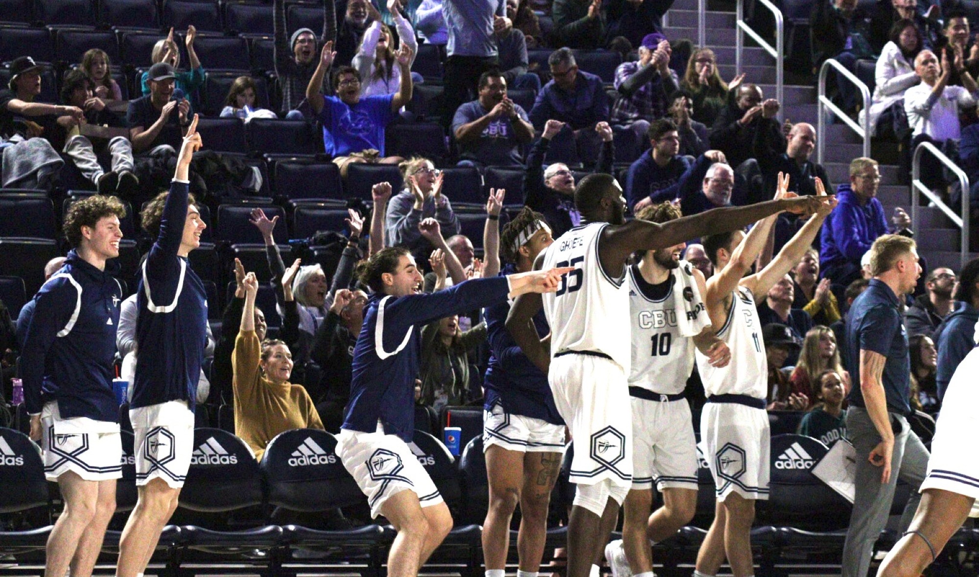 The Lancer Bench Fuels Double-Digit Win over the Trailblazers - CBU ...