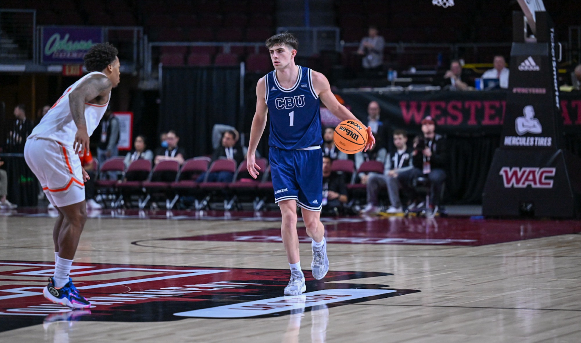 The Season Ends in WAC Quarterfinals for Men's Basketball - CBU Athletics