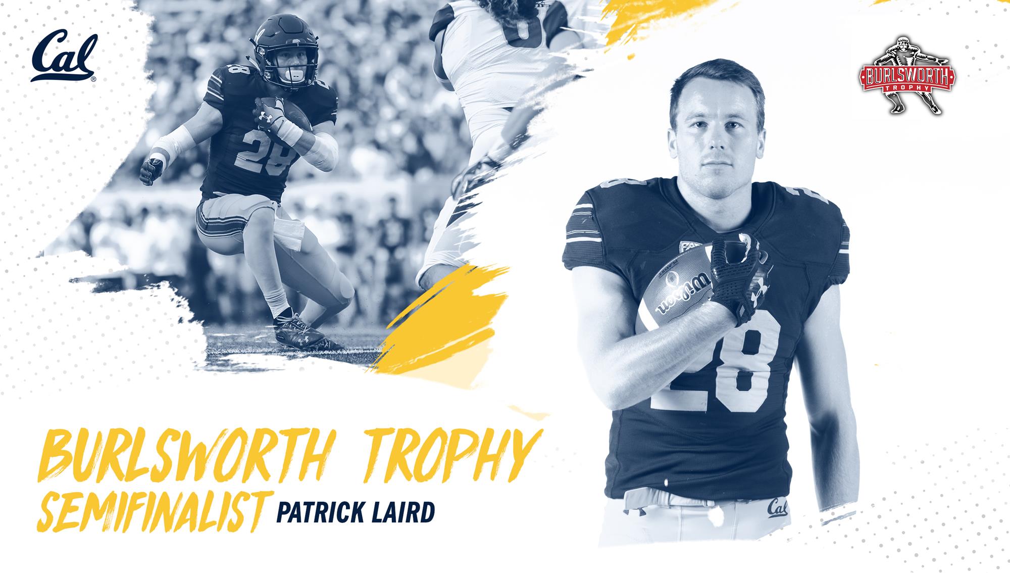Patrick Laird - Football - California Golden Bears Athletics
