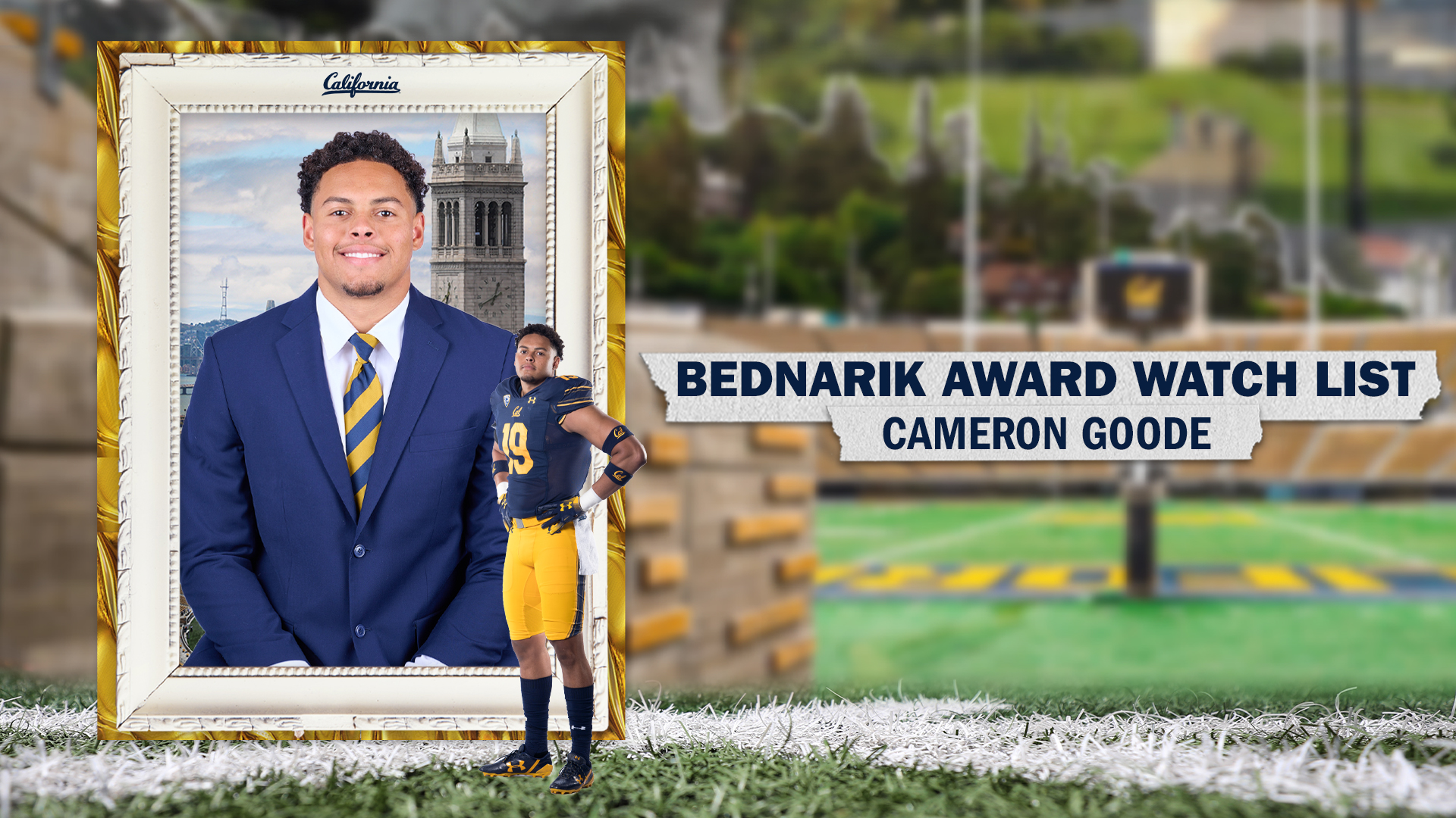 Cameron Goode - Football - California Golden Bears Athletics